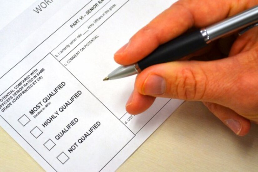 New Army OER Means Fewer Boxes More Accountability For Raters Joint