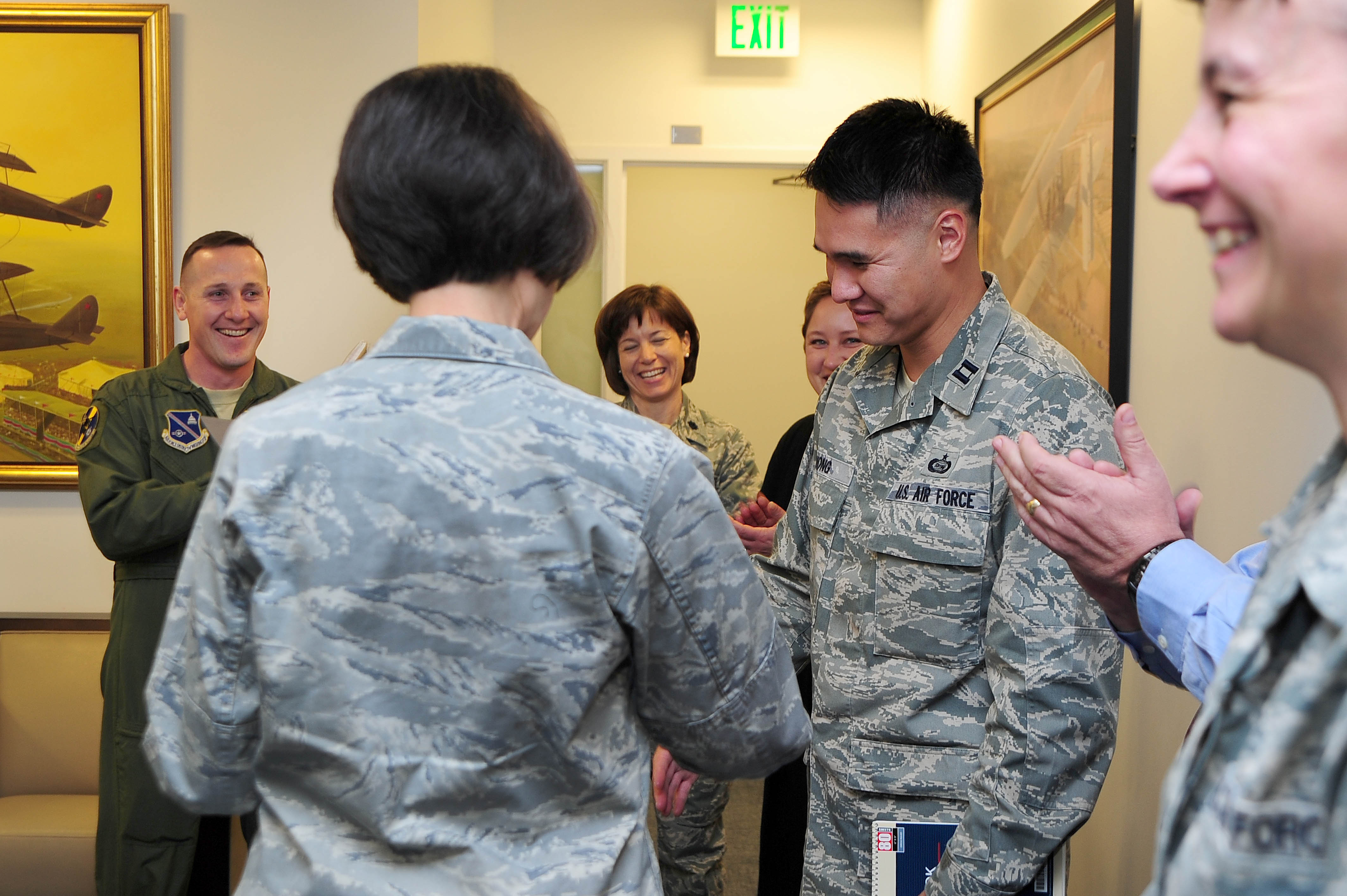 HQAFDW announces five captains for promotion to O-4