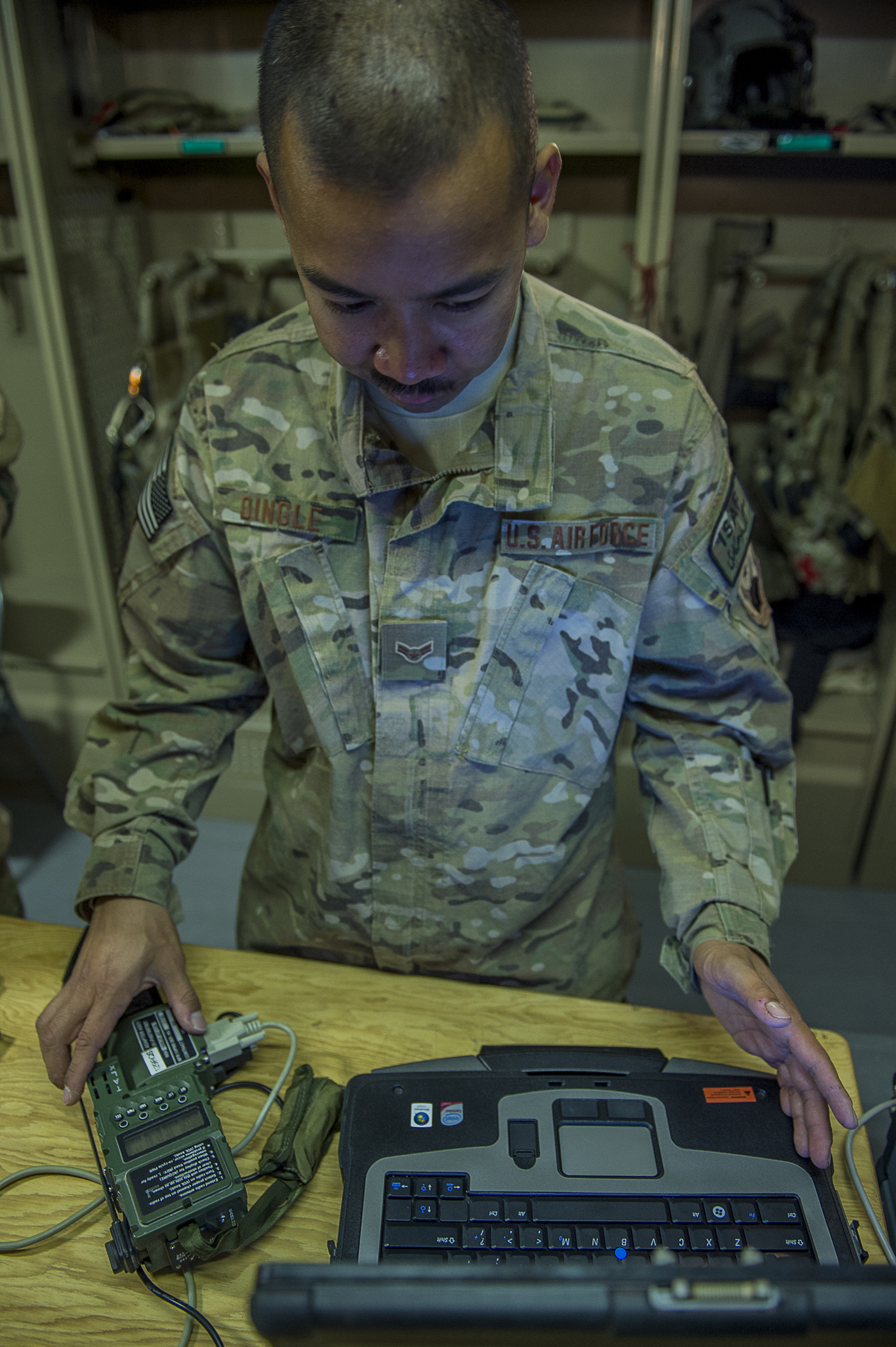 Aircrew flight equipment duo supports successful rescue squadron > U.S ...