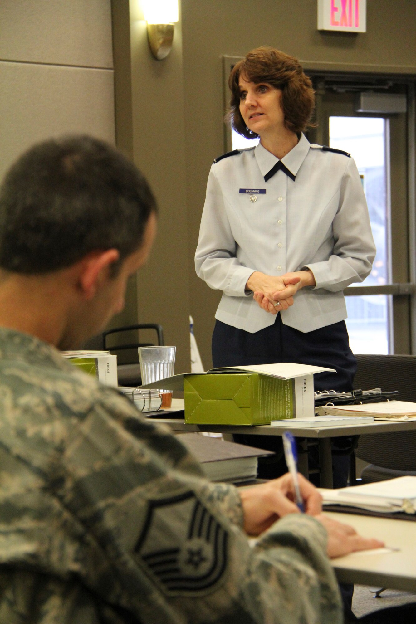 Teaching time at the Air Force Reserve in Illinois, 932nd AW style ...