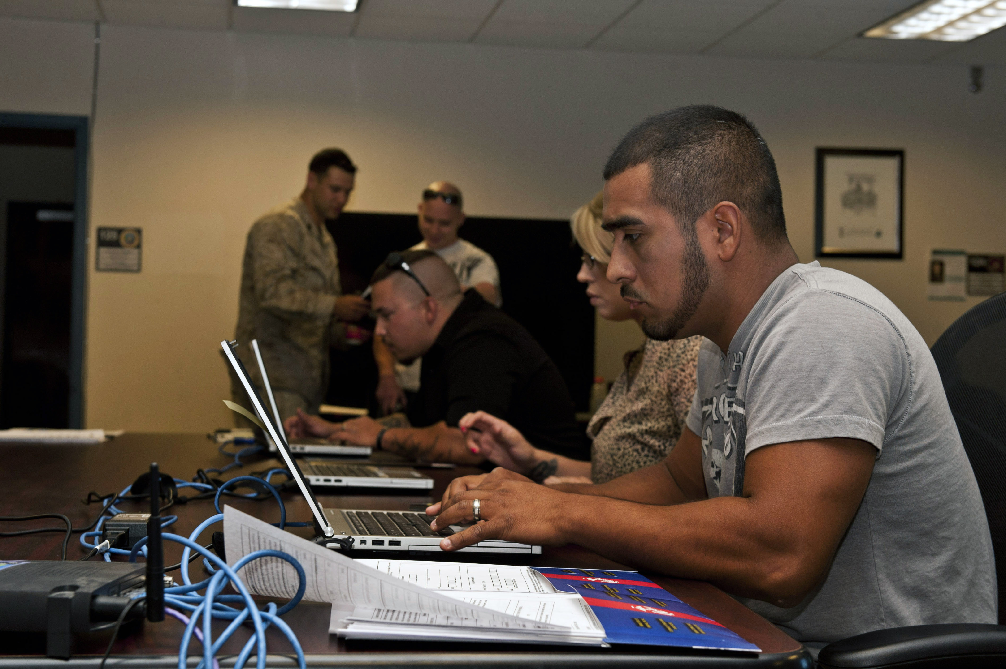 Marines attend annual IRR muster > Nellis Air Force Base > News