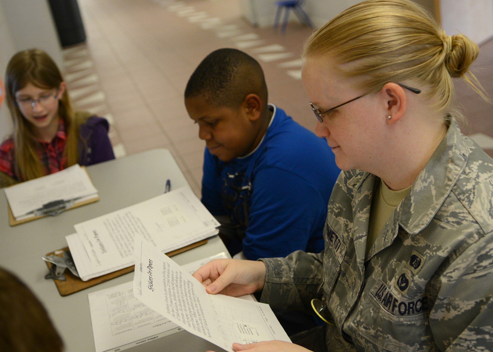 Airmen's tutoring efforts help raise grades, test scores, self-esteem ...
