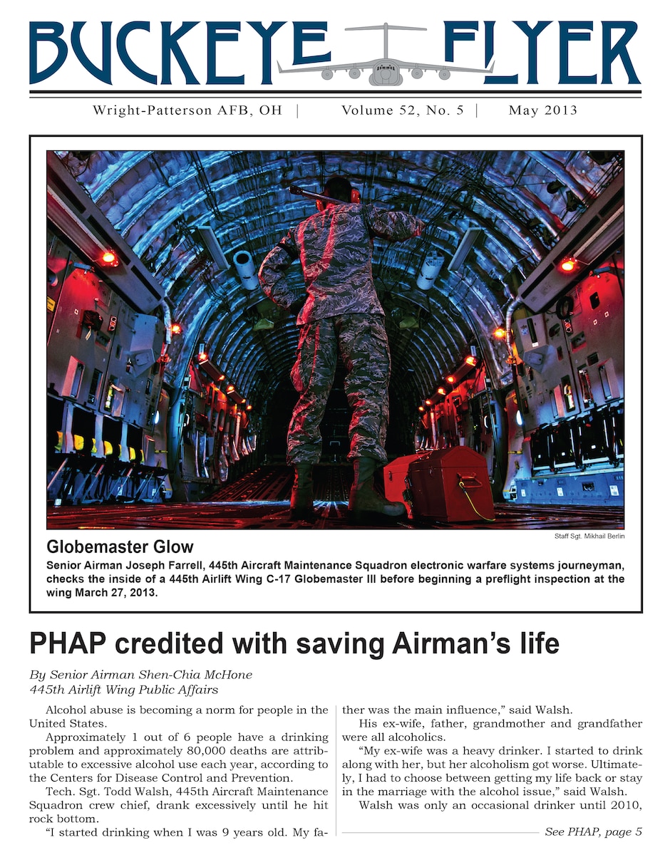 May issue of the Buckeye Flyer now available > 445th Airlift Wing > Article Display
