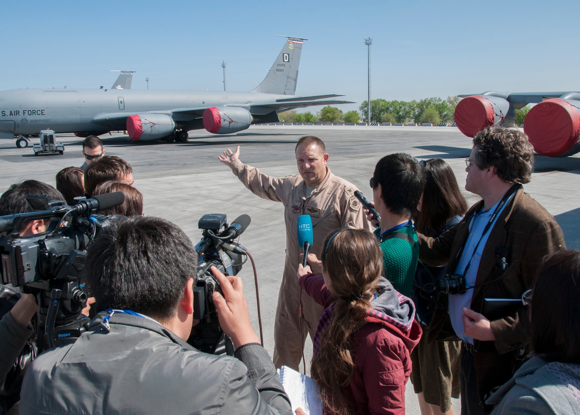 Local media explores Transit Center mission > U.S. Air Forces Central ...
