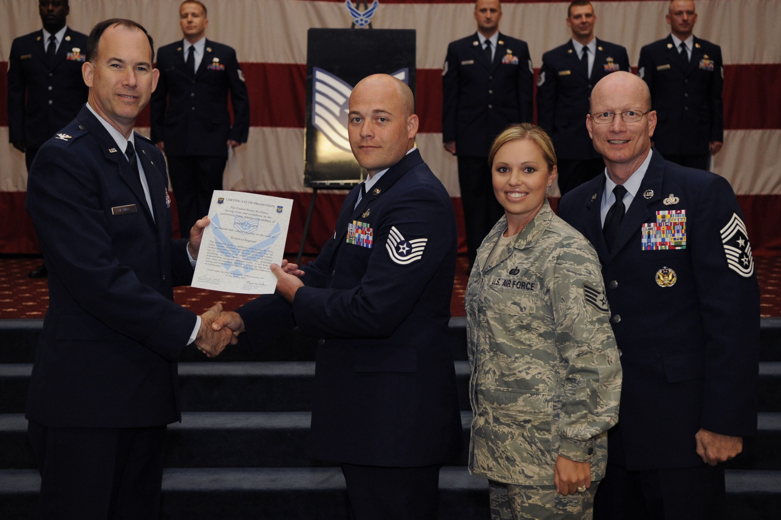 May Wing Promotion Ceremony