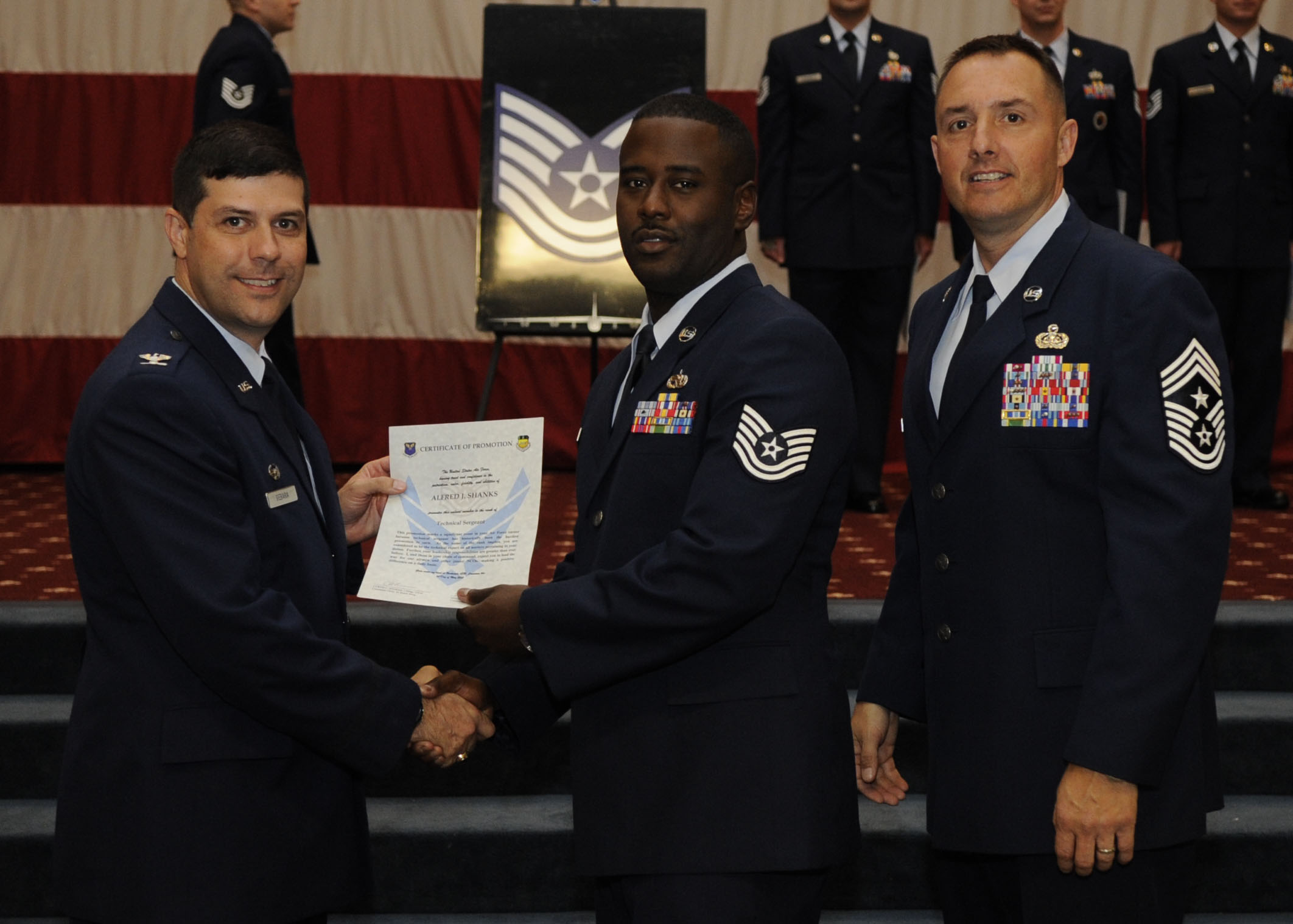 May Wing Promotion Ceremony