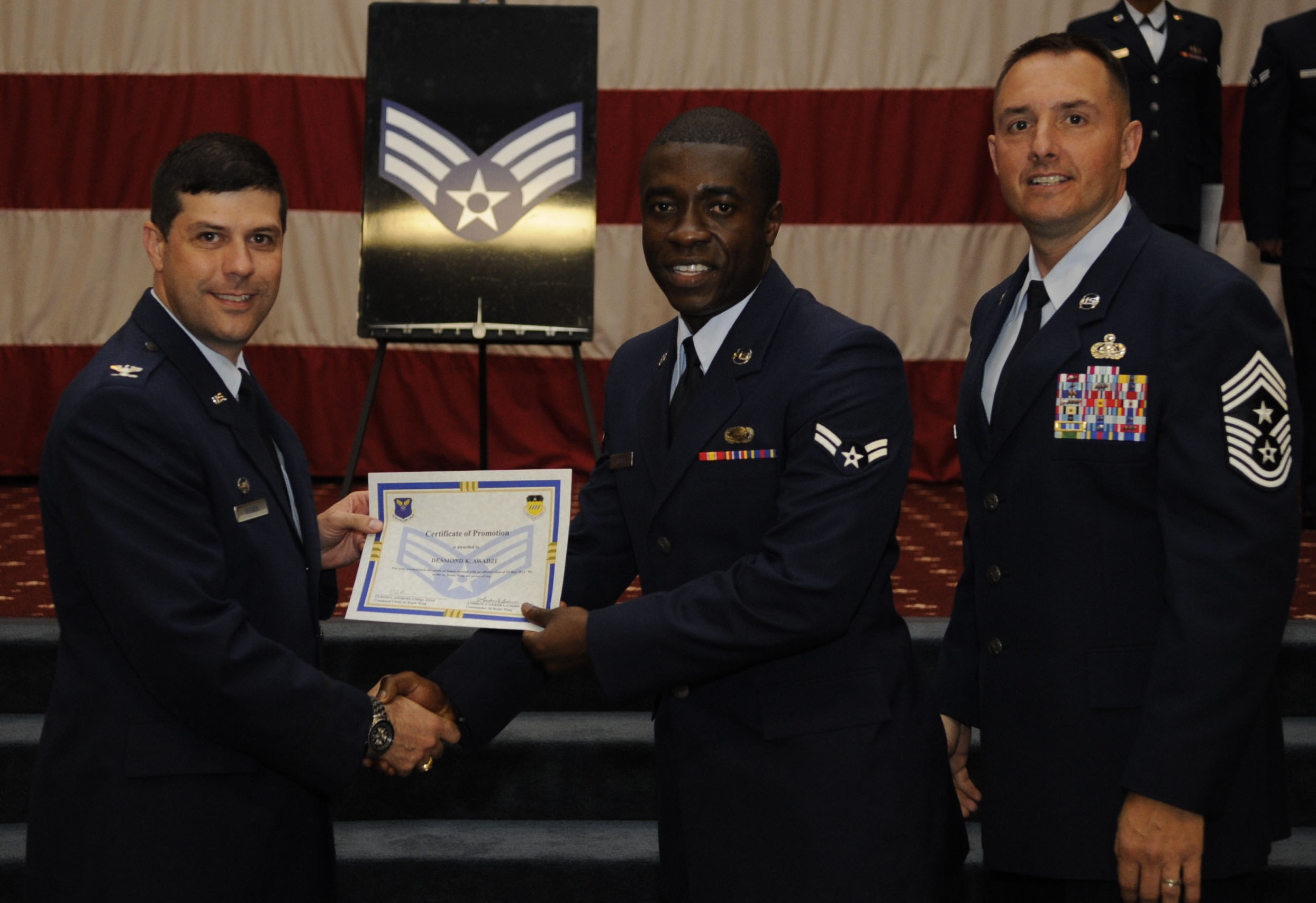 May Wing Promotion Ceremony