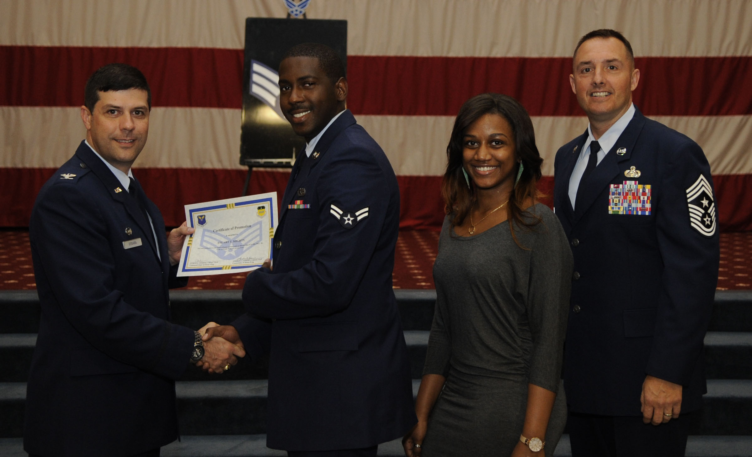 May Wing Promotion Ceremony