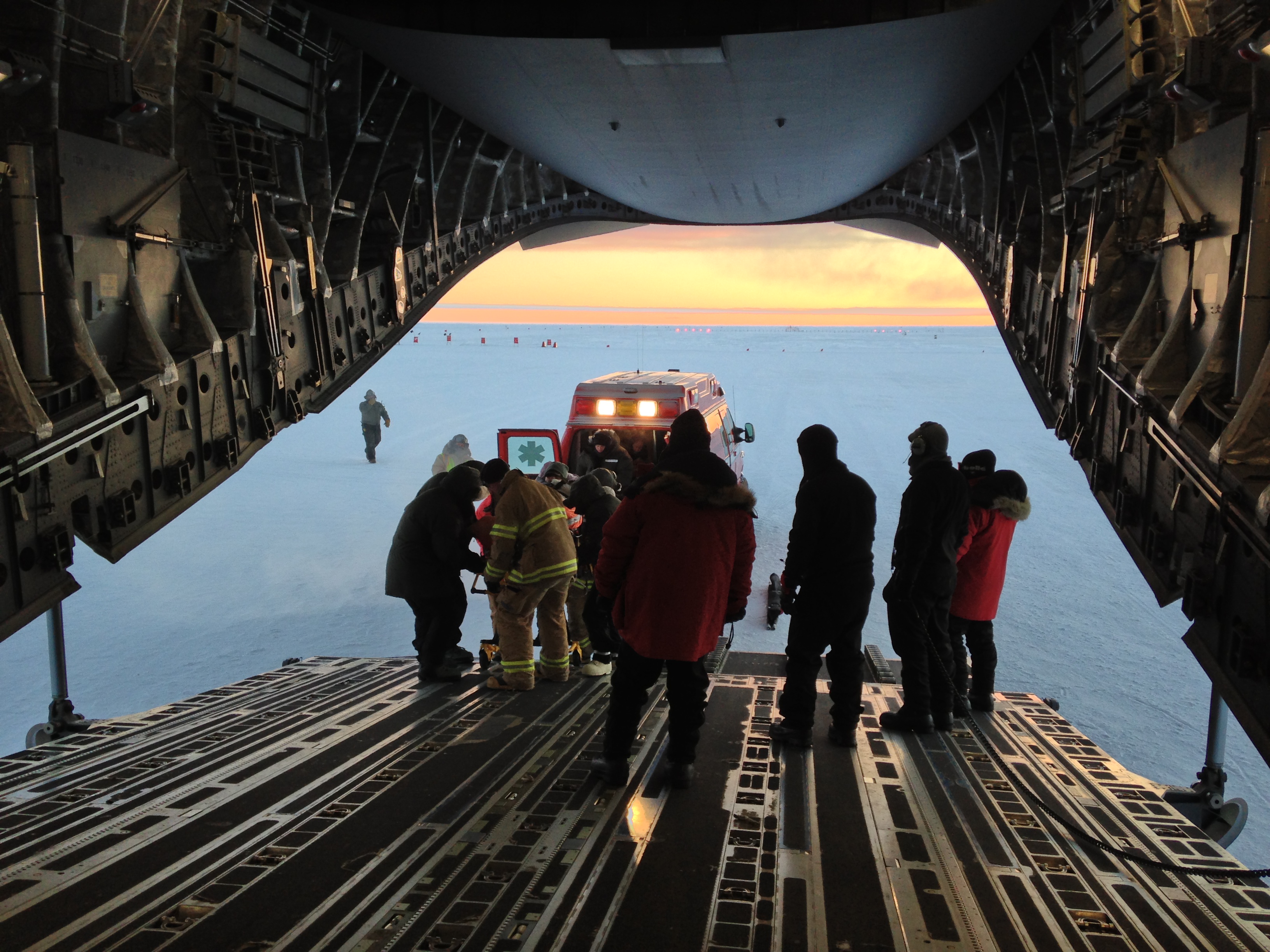 From take off to drop off: Antarctic medical evacuation in only 60 ...