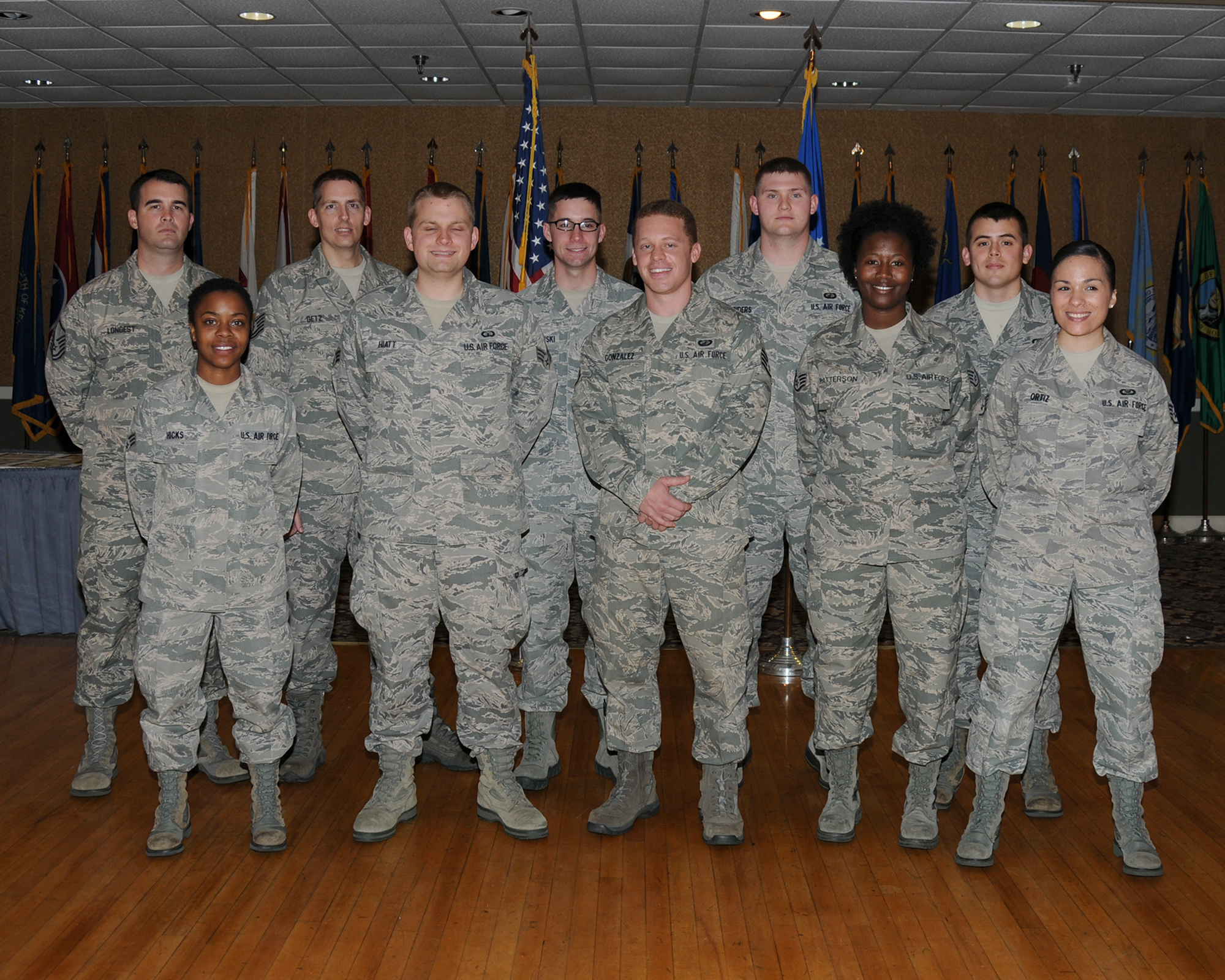 Nine enlisted Airmen rank up > Columbus Air Force Base > Article Display