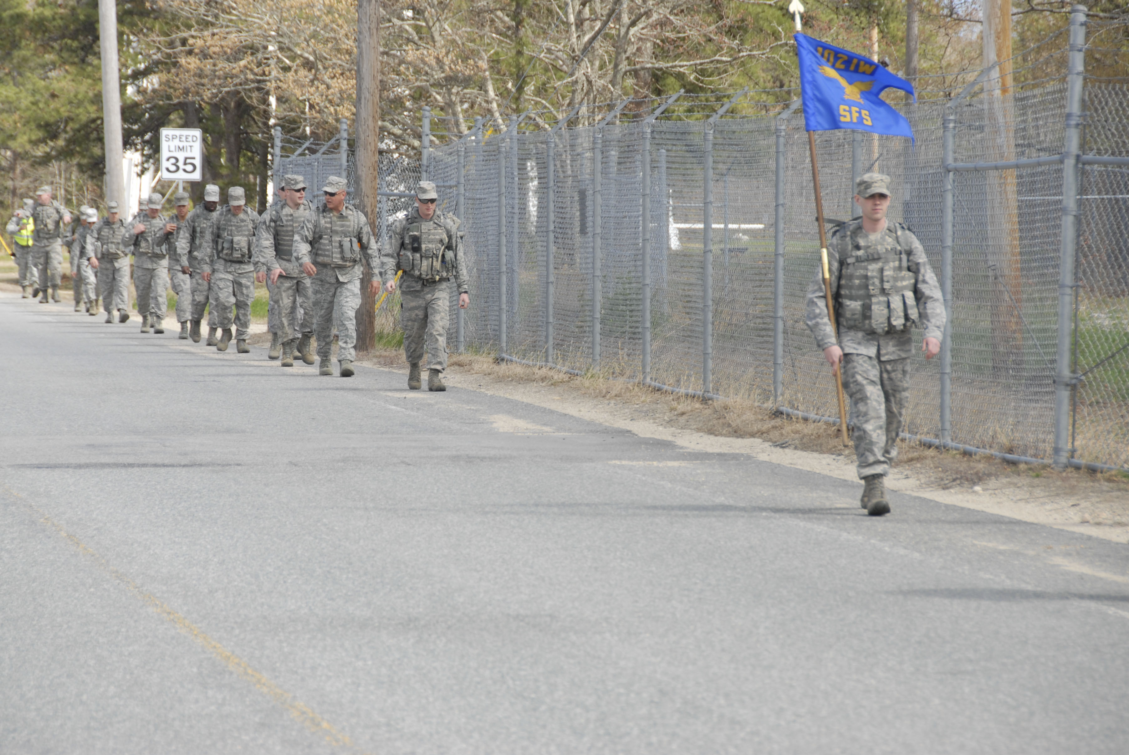 Marching for a cause > 102nd Intelligence Wing > Display