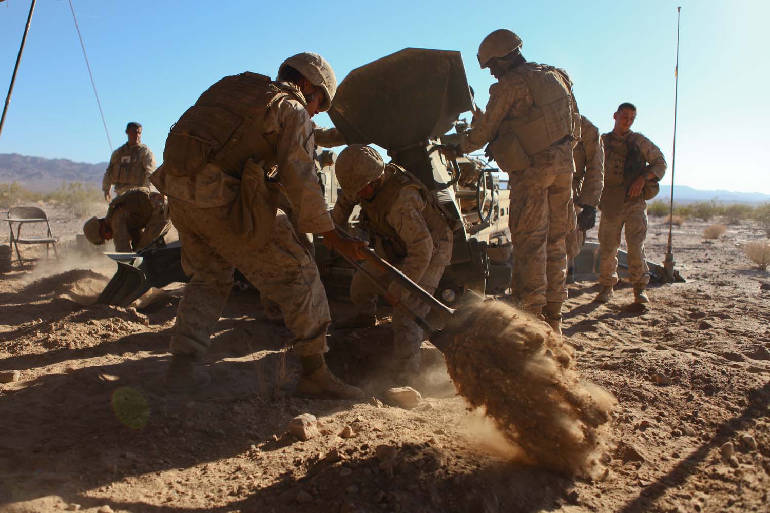 Artillery battalion returns to roots during Exercise Desert Scimitar