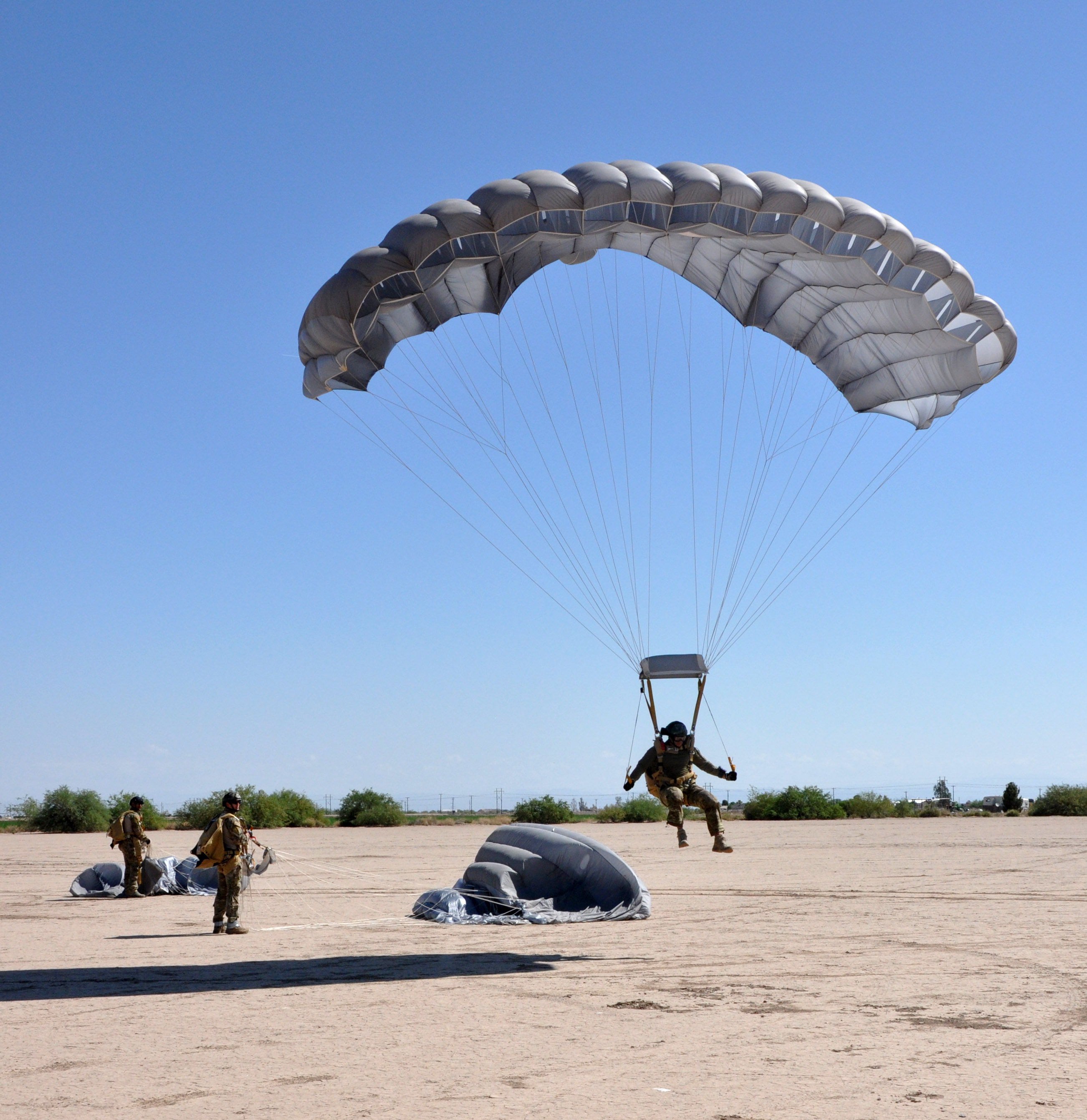 Rescue Squadron conducts canopy control course > 920th Rescue Wing ...