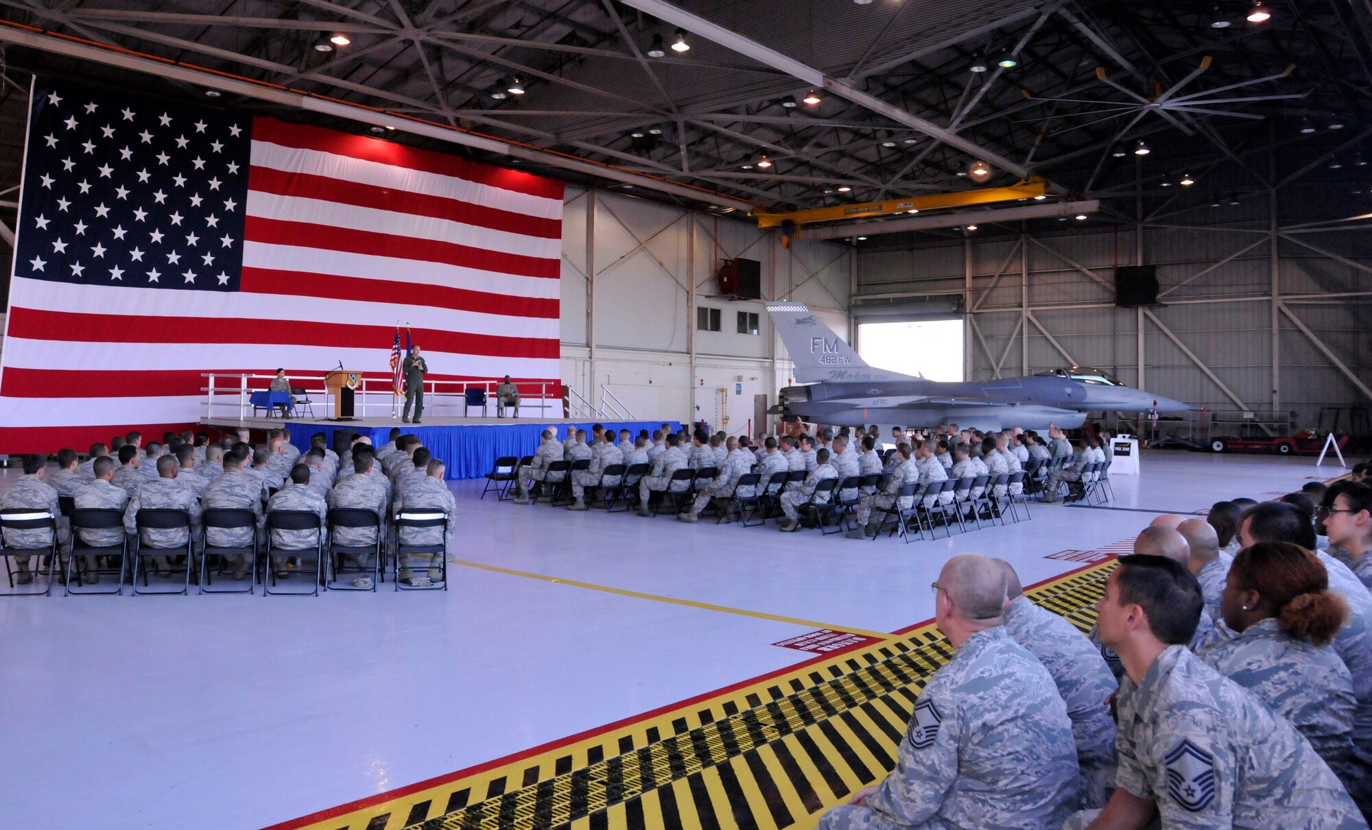 Homestead Airmen gather for commander's call > Homestead Air Reserve ...