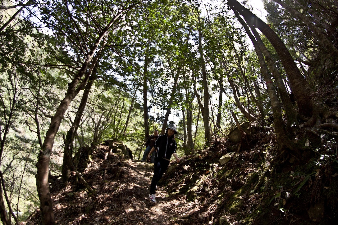 Hikers, campers explore Seven Falls