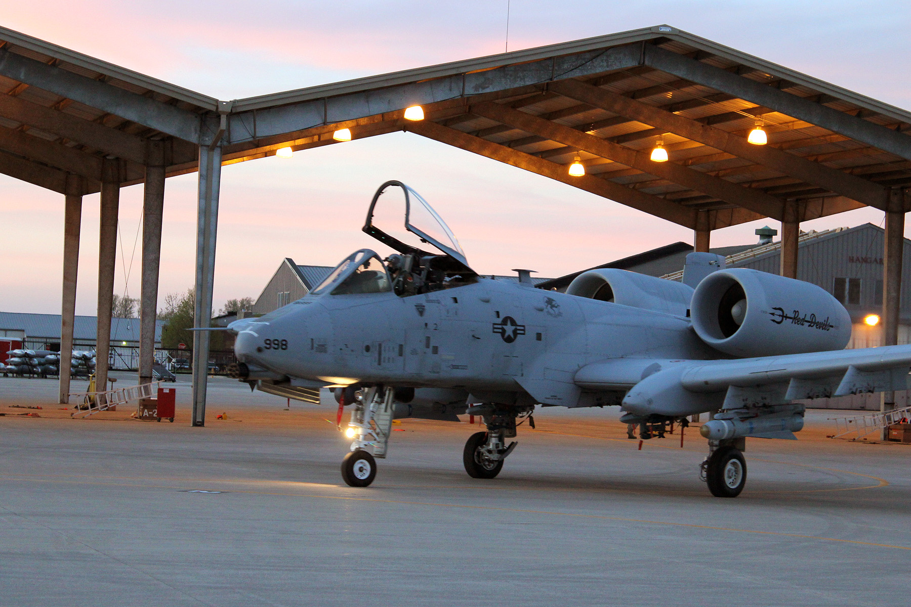A-10 Night Ops 7 May 2013