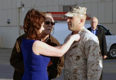 Marine captain scales the ranks of both enlisted, warrant officer side ...