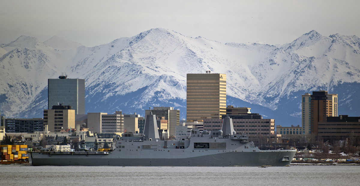 Anchors Aweigh-USS Anchorage leaves namesake port for first duty