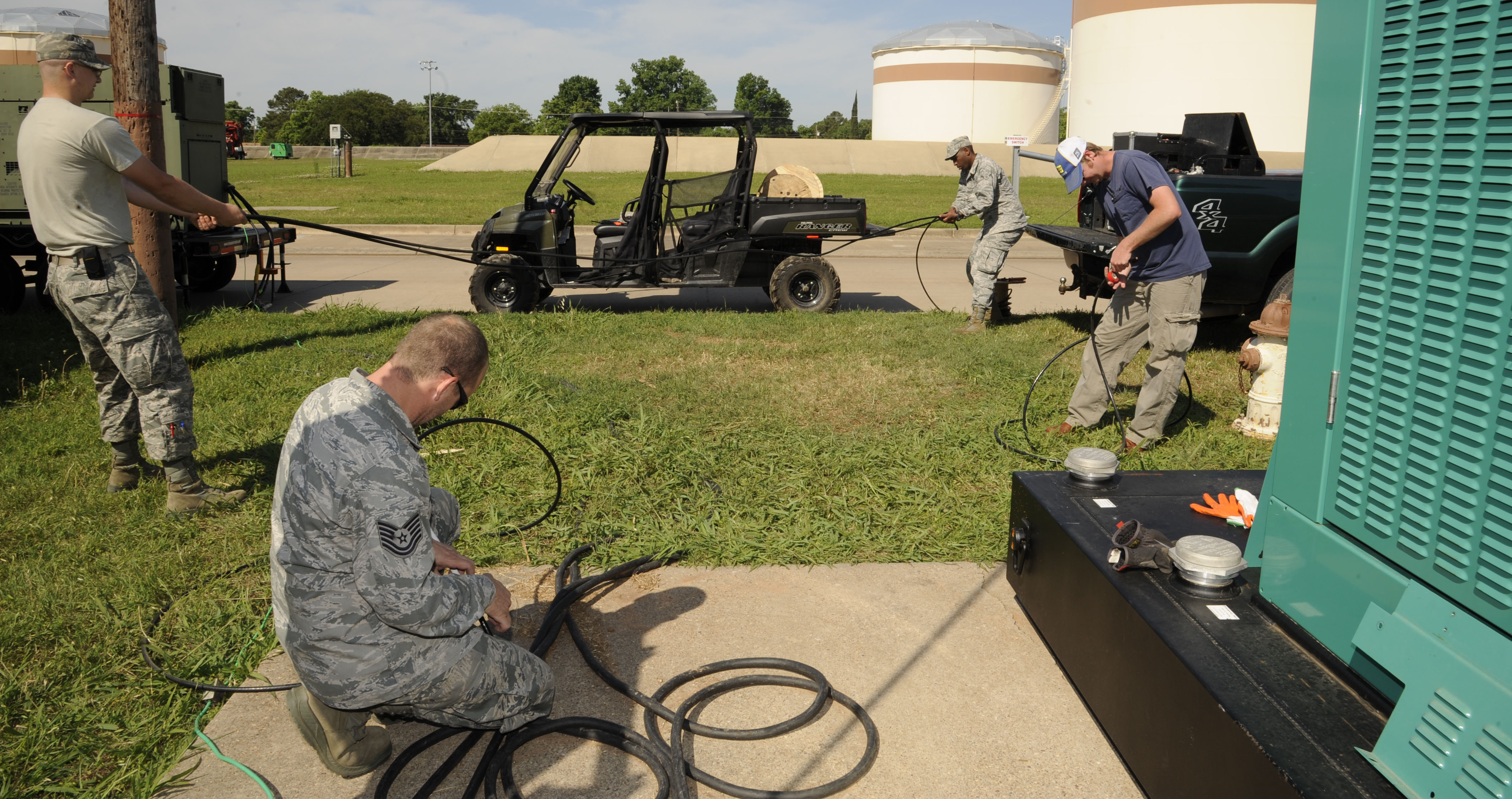 2 CES Electrical Power Production Airmen power up Barksdale > Barksdale ...