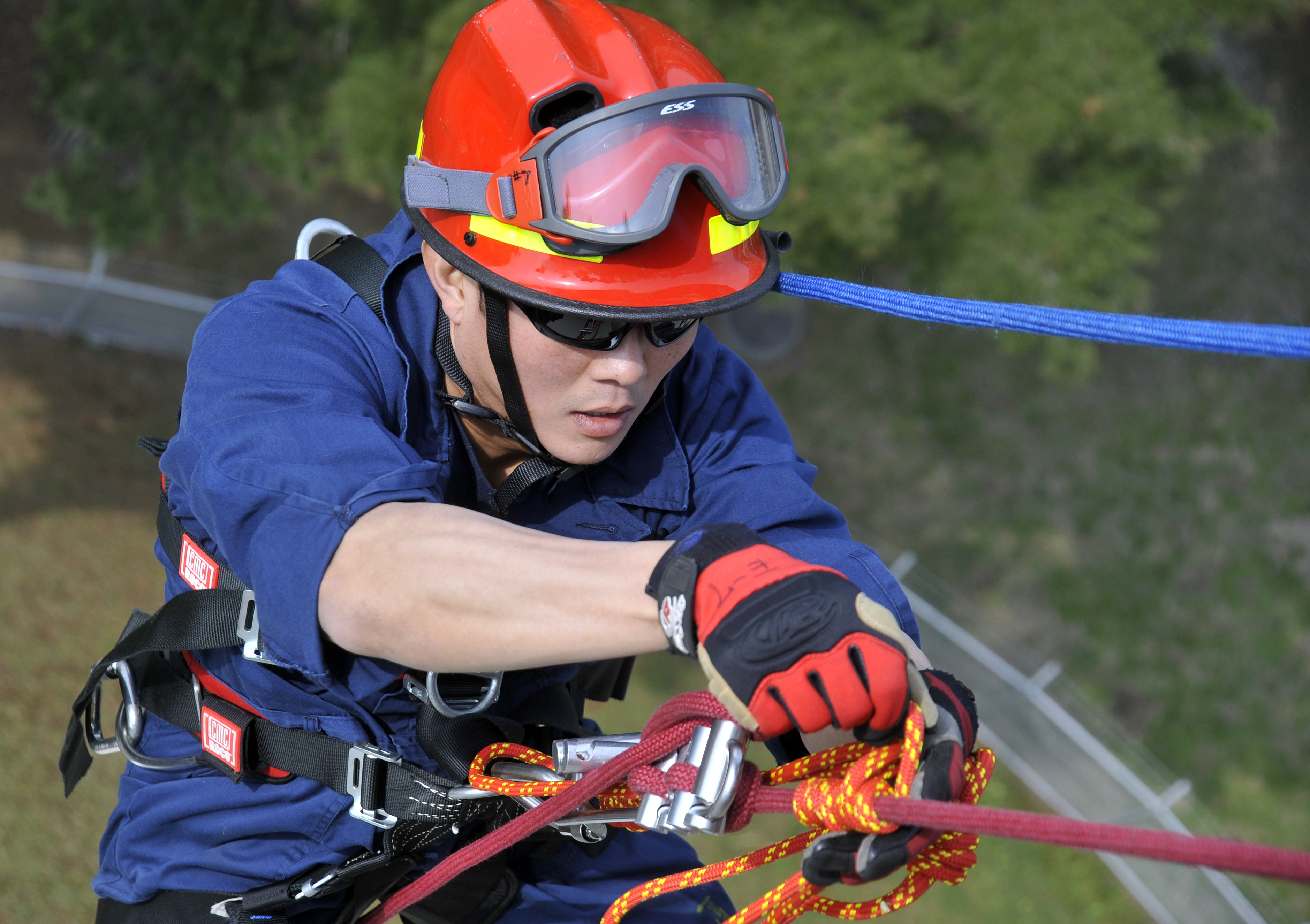 35 CES goes to new heights for rescue skills > Misawa Air Base ...