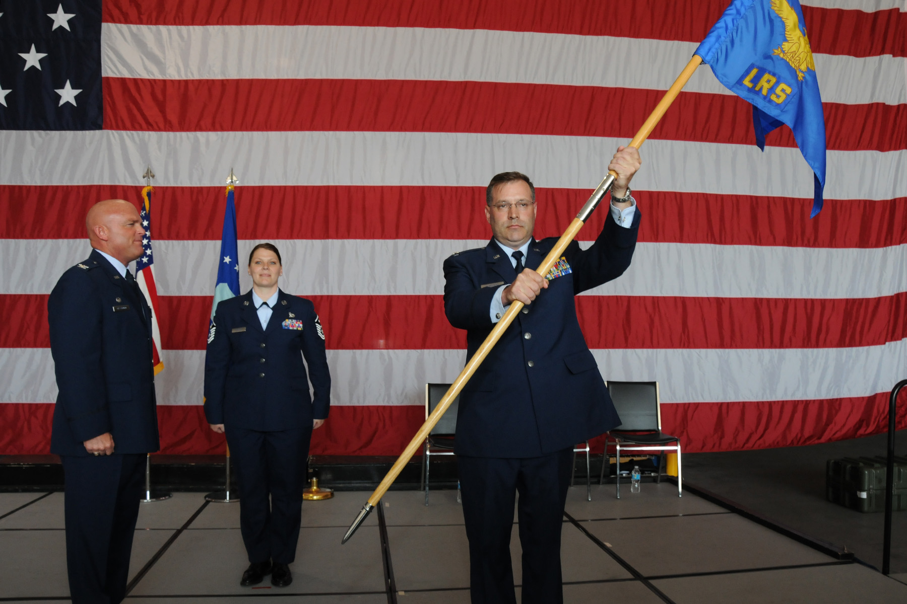 Lt. Col. Olmstead assumption of command