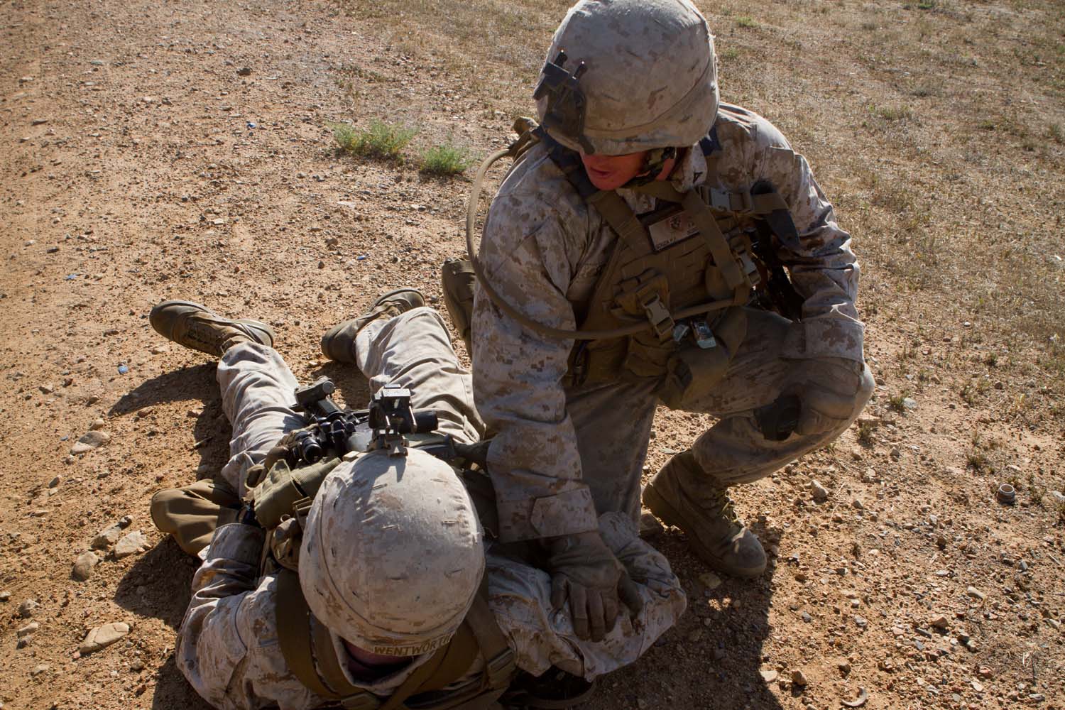 Infantry Marines refine elite combat skills