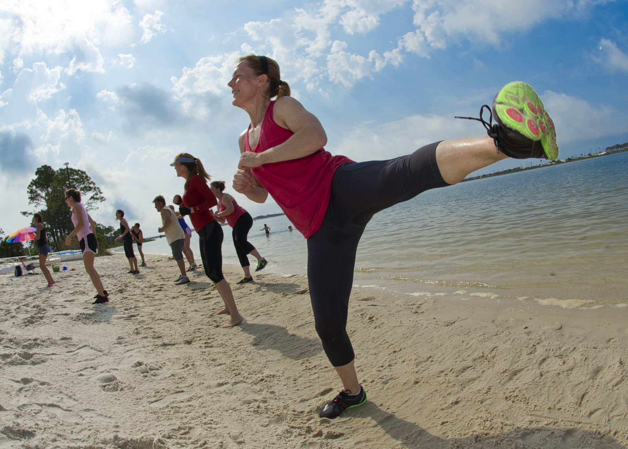 Participants push their bodies at Beach Boot Camp > Hurlburt Field ...