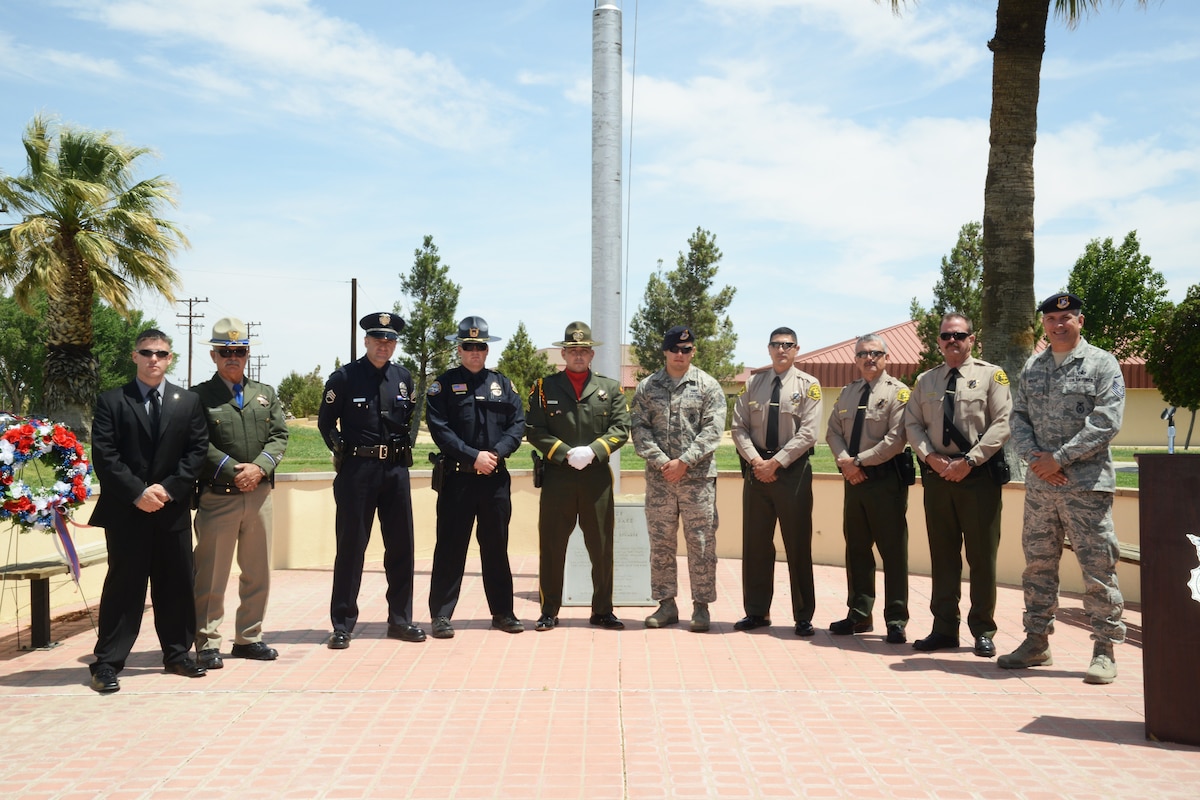 412th SFS, local law enforcement observe National Police Week > Edwards ...