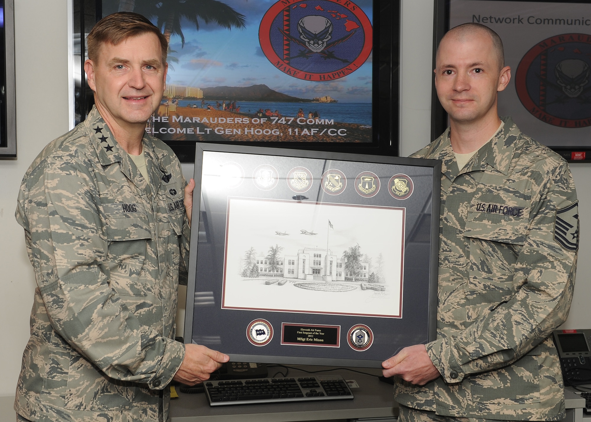 11th AF Commander honors two Marauders > 15th Wing > Article Display