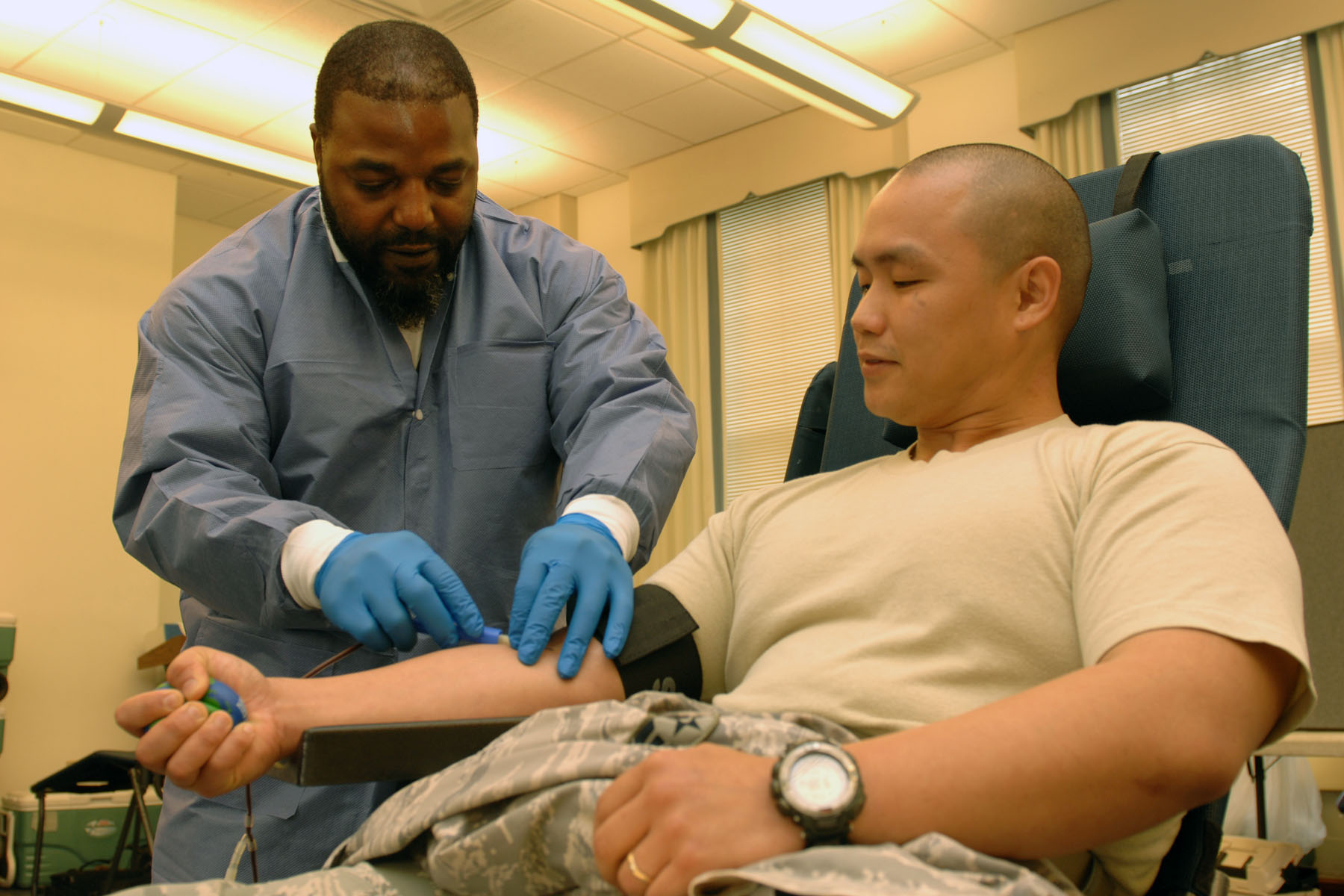 Military blood program director urges to join 'arms race' > Joint Base ...