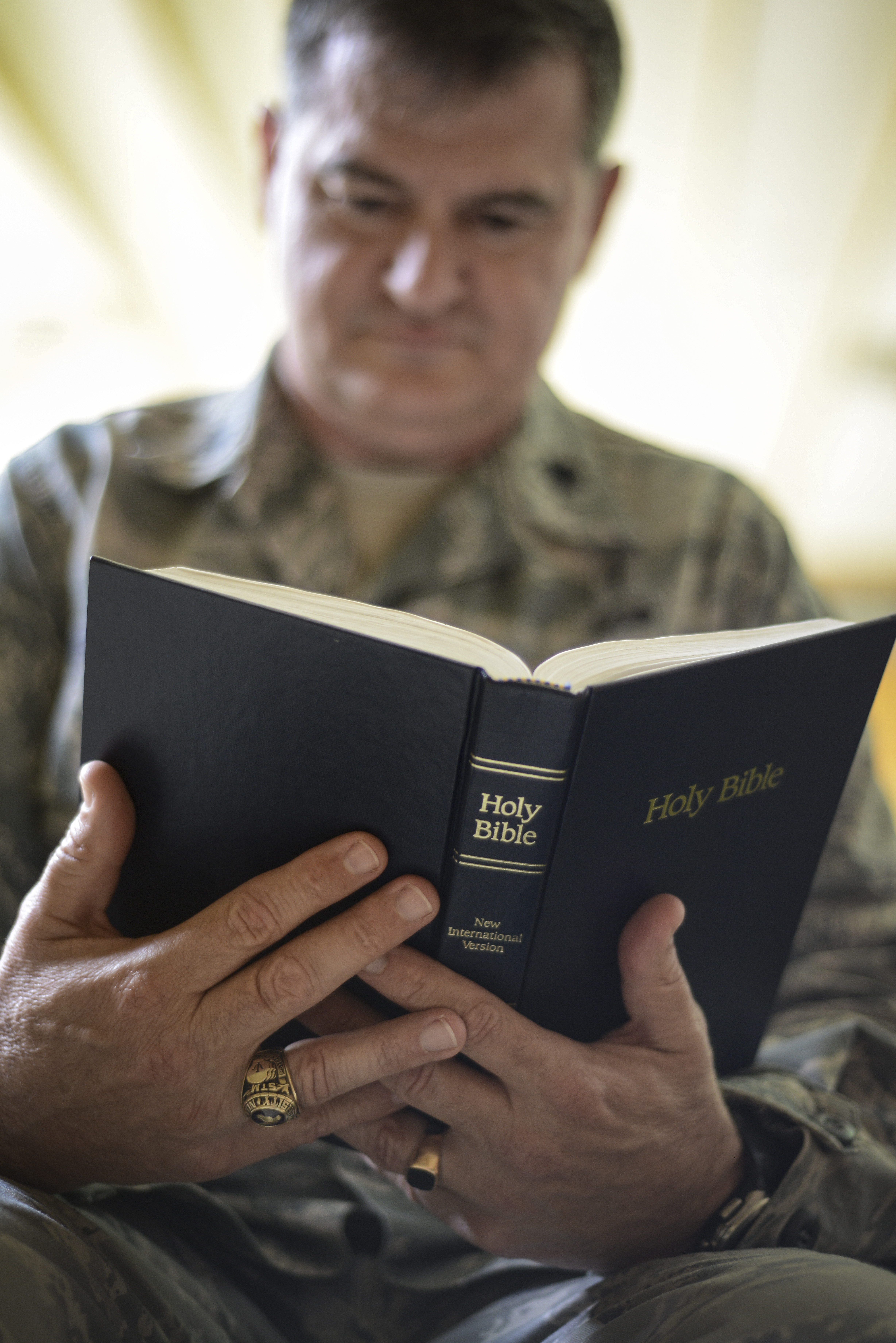Through Airmen's Eyes: Chaplain overcomes adversity, delivers hope ...