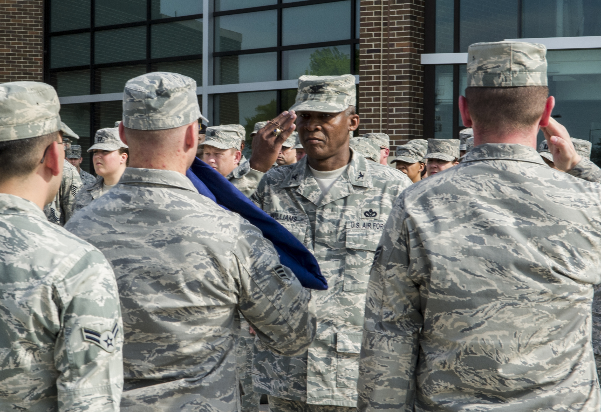 HQ AFDW holds 1st retreat ceremony at Jones Building > Air Force ...