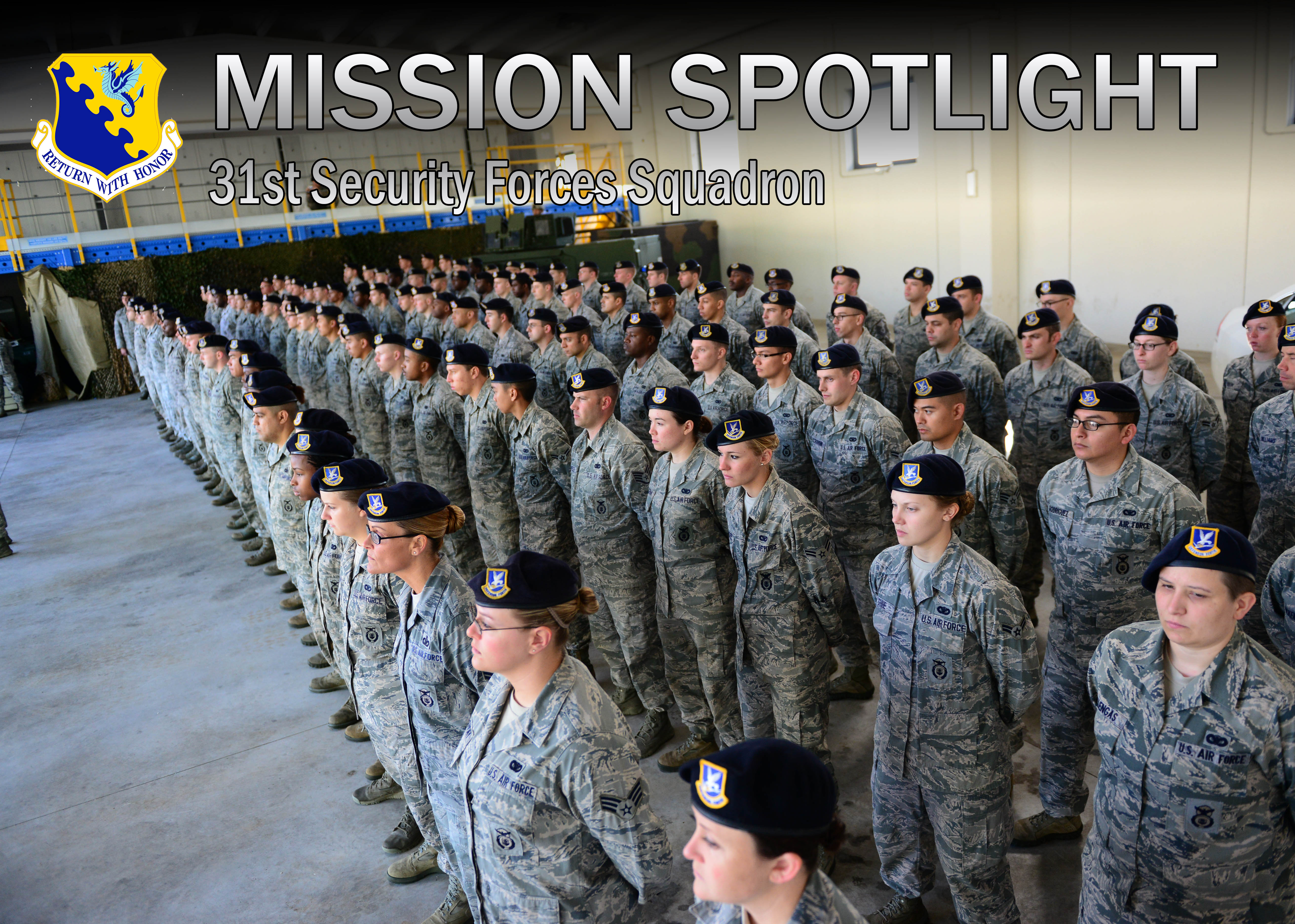 Mission Spotlight: 31st Security Forces Squadron > Aviano Air Base ...