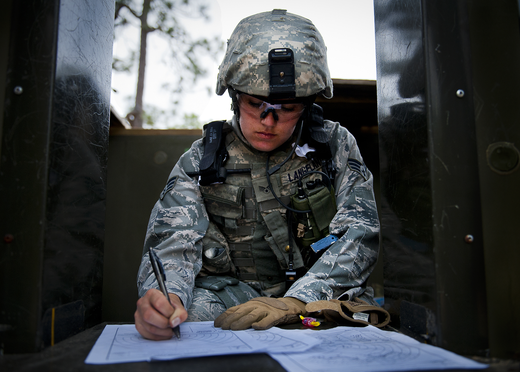 Brave Defender training - entry control point > Eglin Air Force Base ...