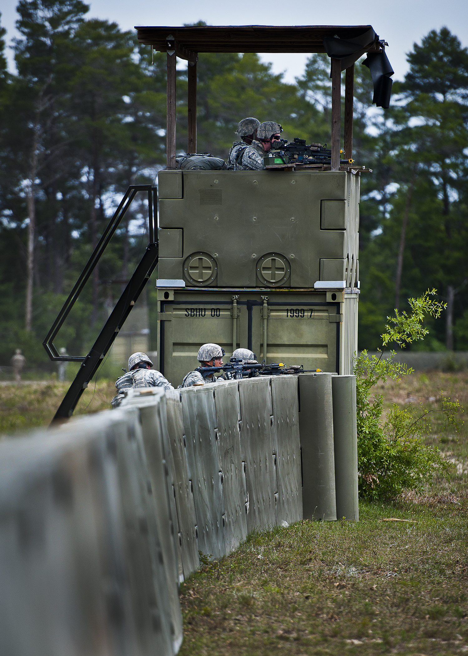 Brave Defender training - entry control point > Eglin Air Force Base ...