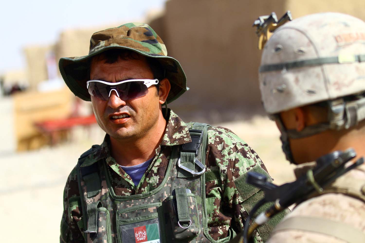 Afghan forces build confidence, set up checkpoints > United States ...