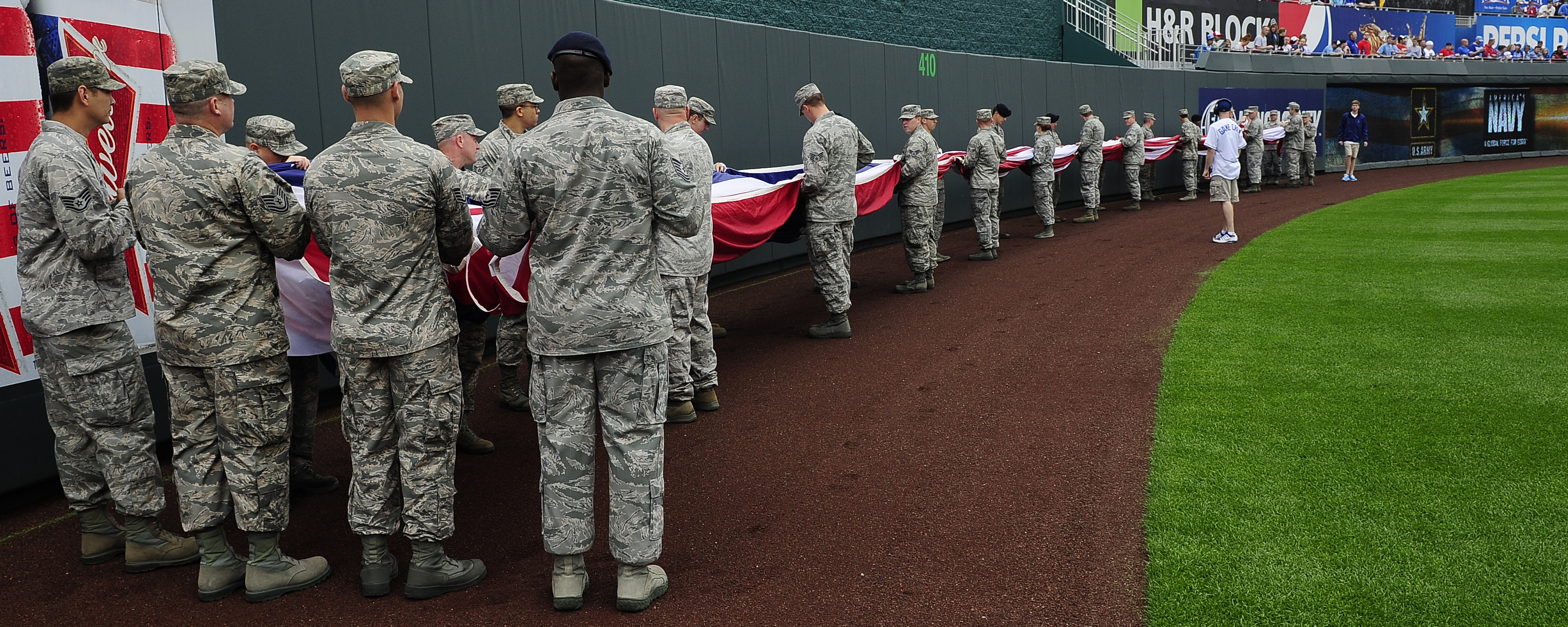 KC Royals honor Service members > Whiteman Air Force Base > Article Display