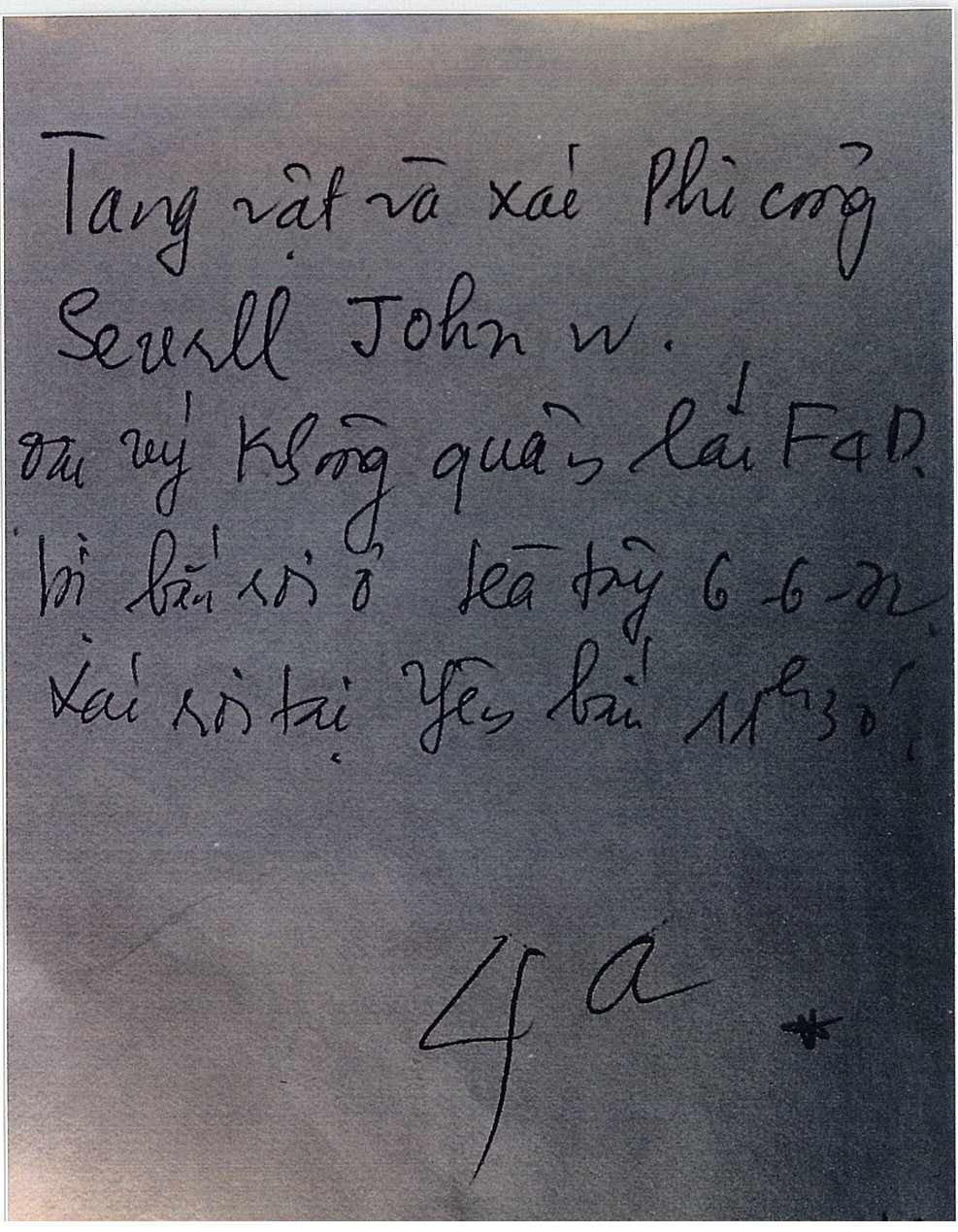 vietnamese cursive f