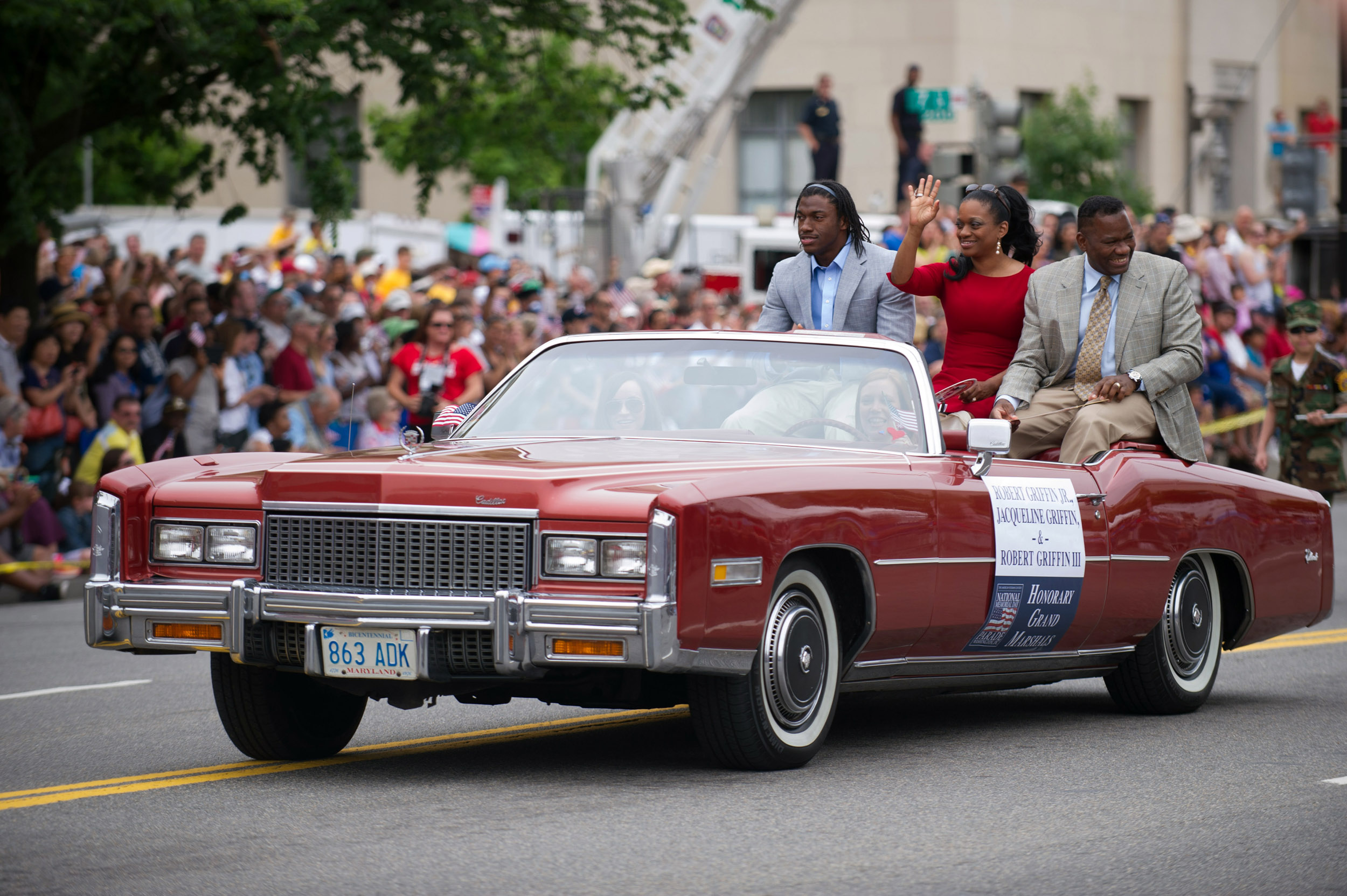 Washington Redskins football player Robert Griffin III, also known as ...