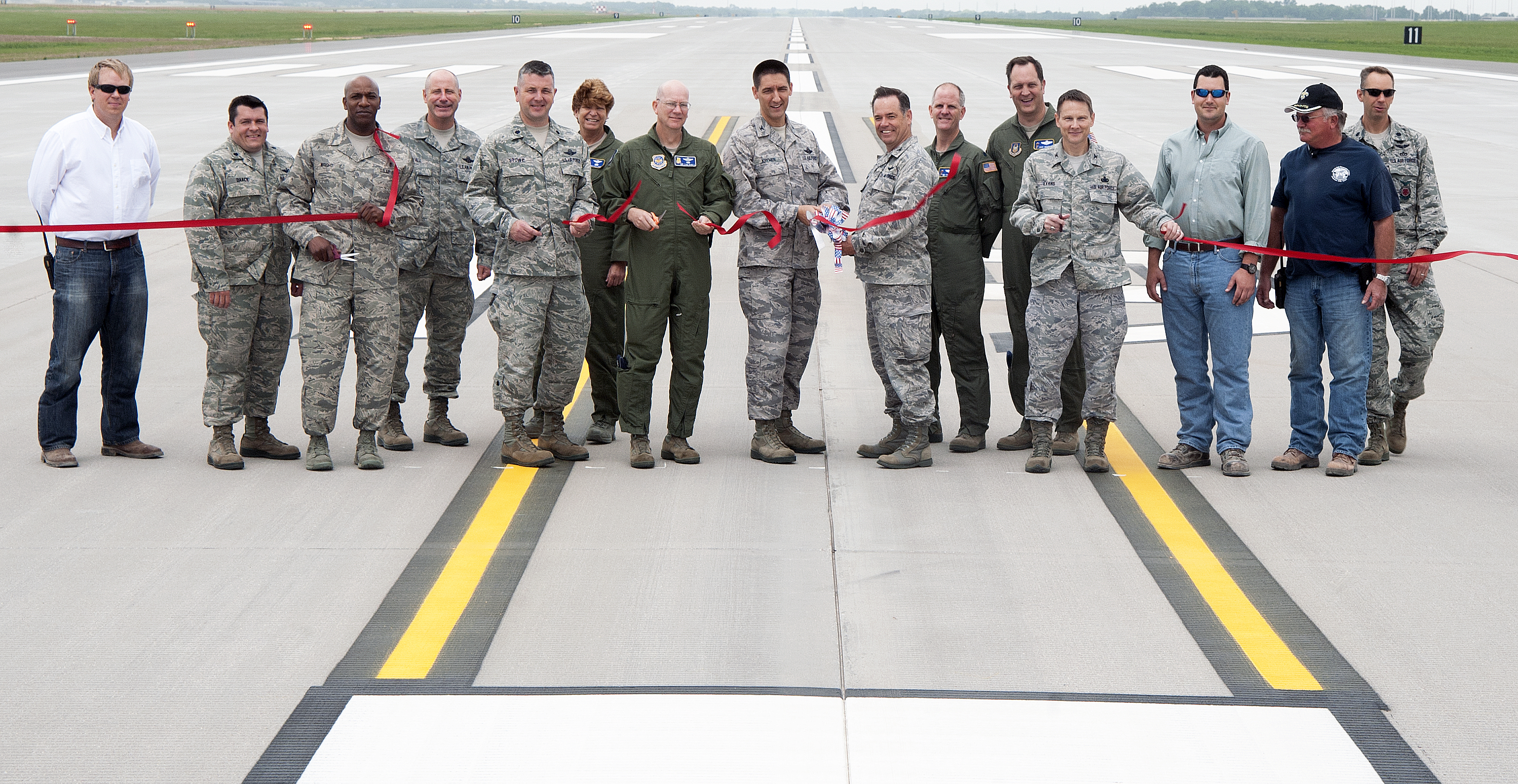 McConnell west runway renovation complete > Air Force Reserve Command ...