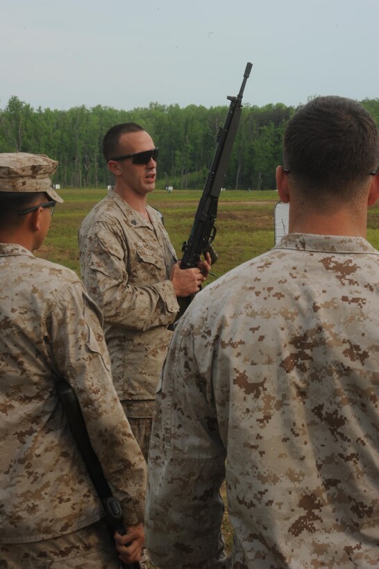 Students learn foreign weapons aboard Quantico