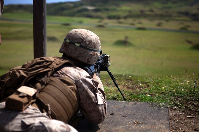 'Island Warriors' conquer range with IAR training