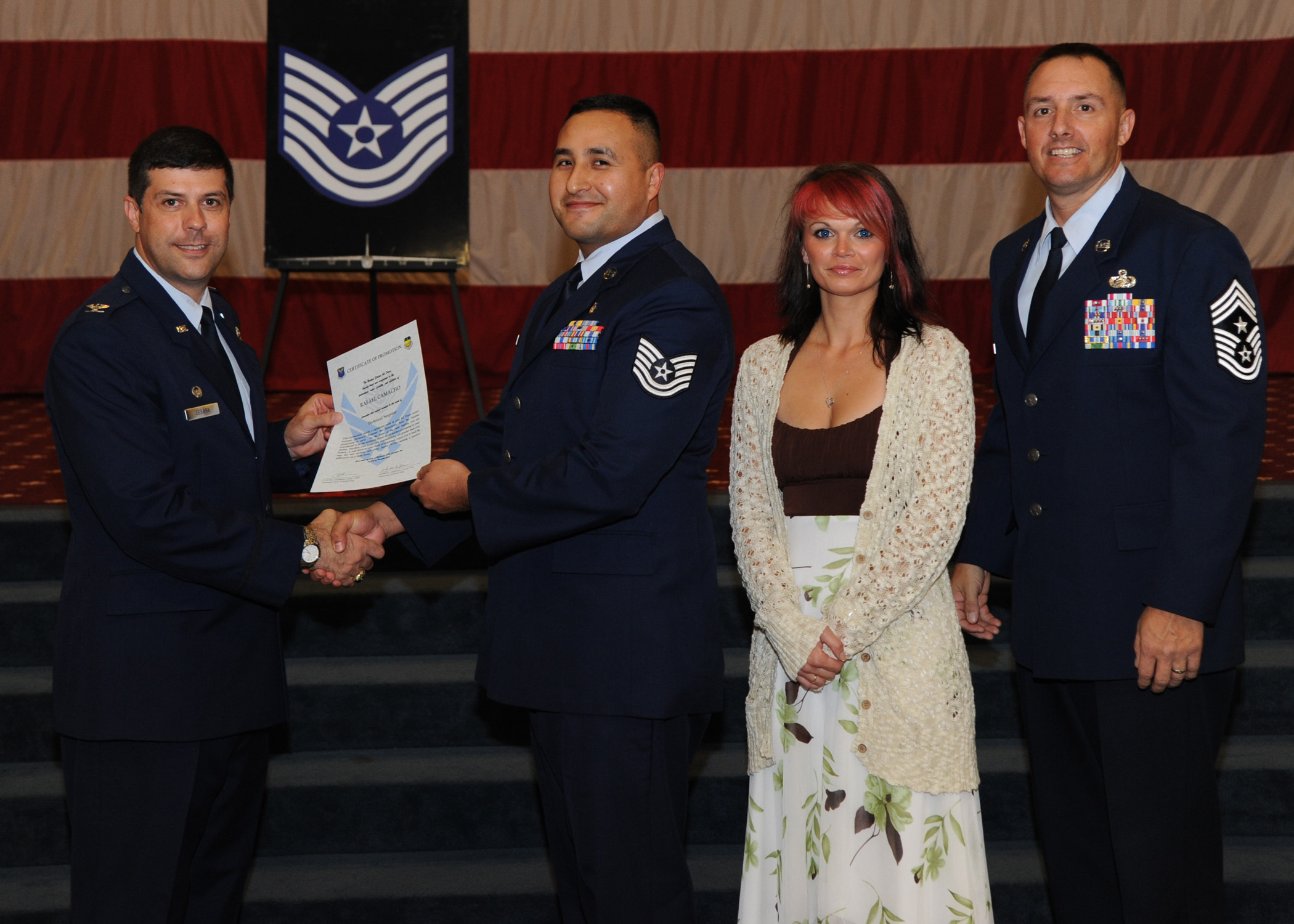 October promotion ceremony