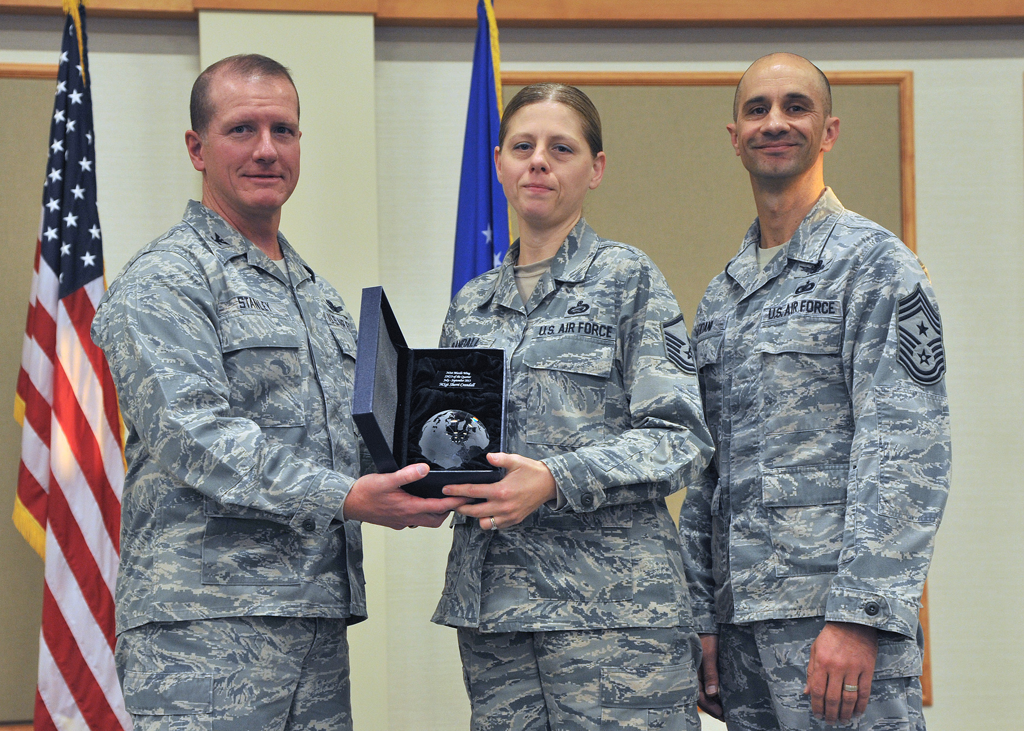 341st Missile Wing quarterly awards breakfast third quarter 2013