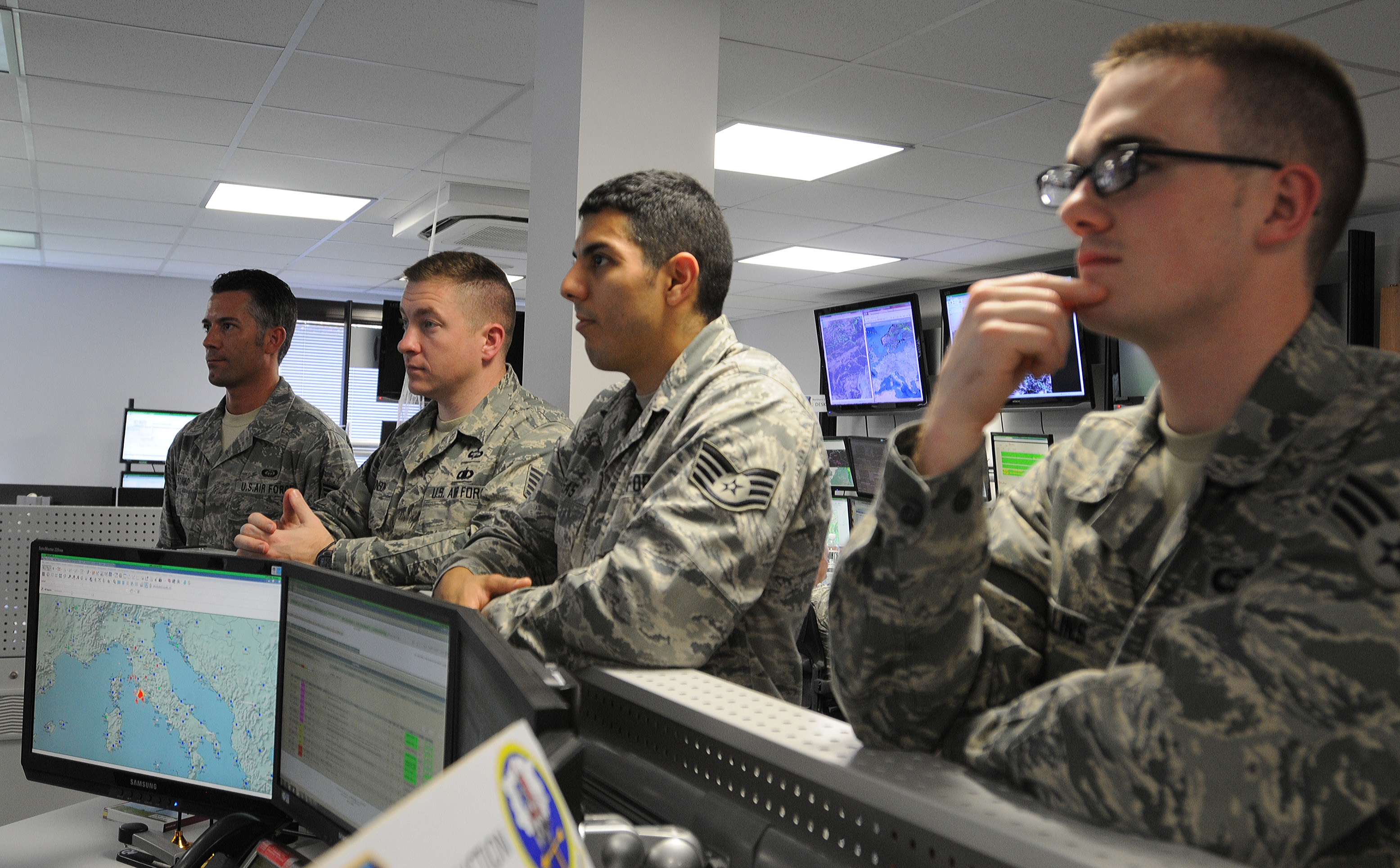 Weather squadron forecasts future