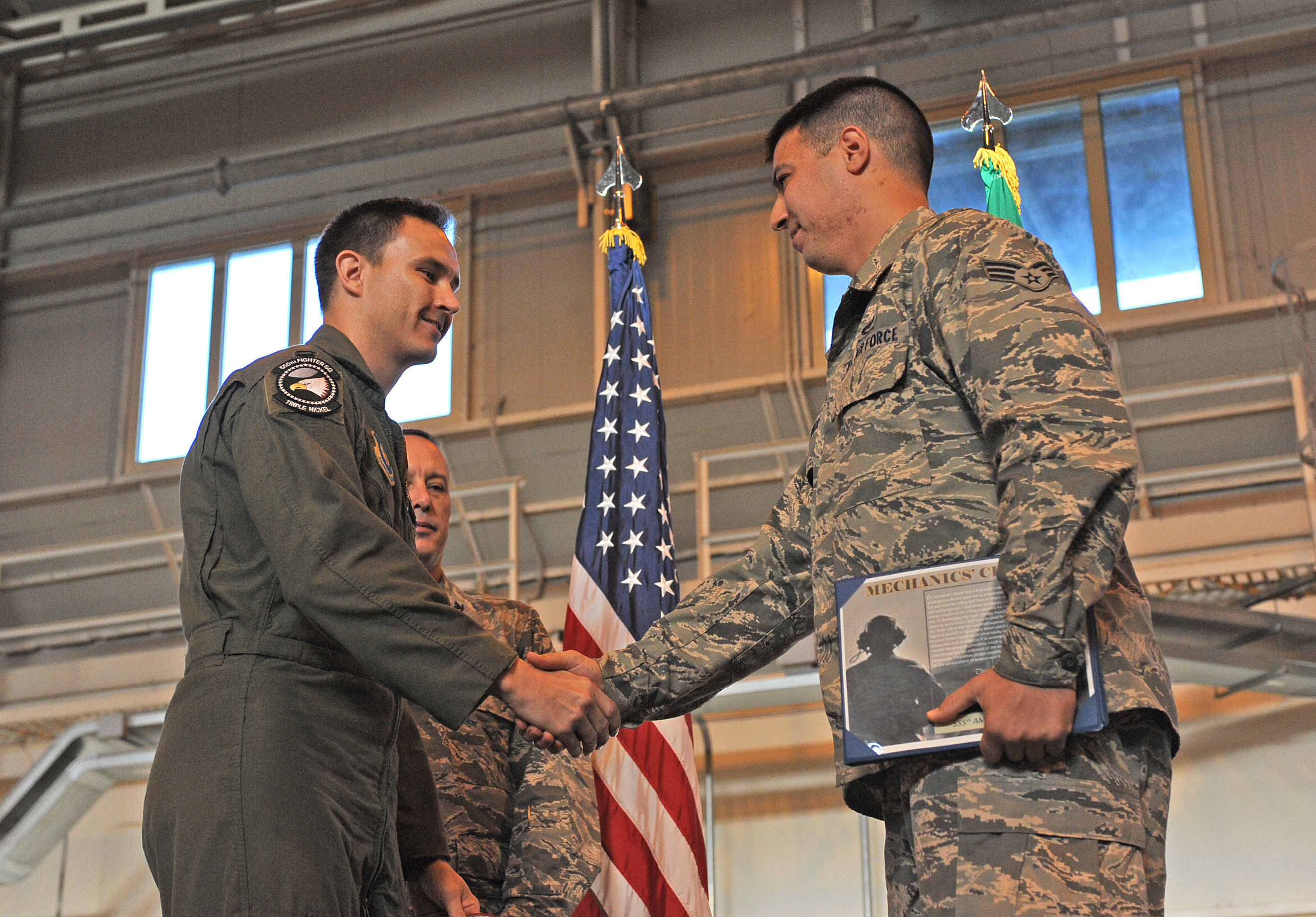 Dedicated crew chief ceremony
