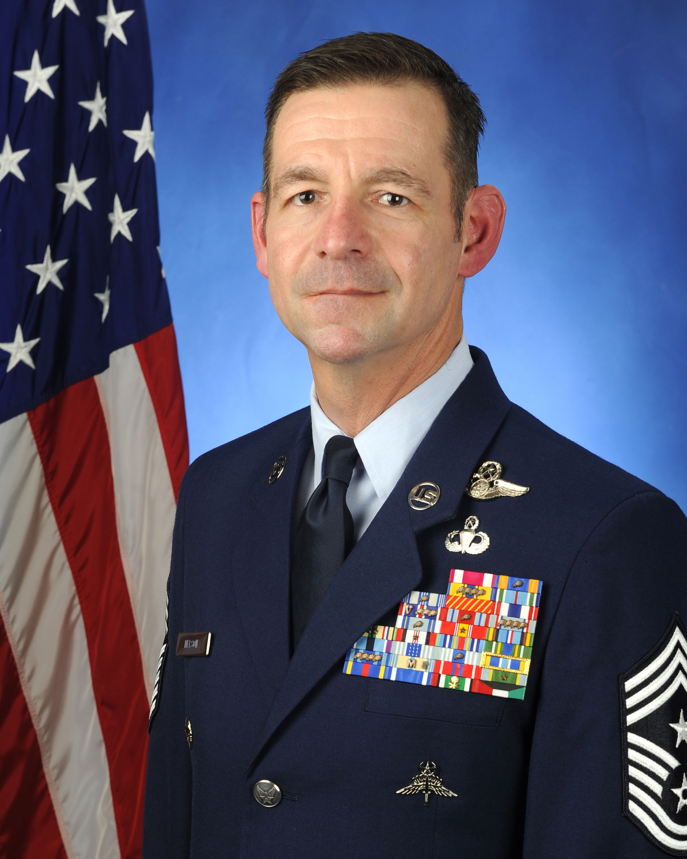 Command Chief Master Sgt. Paul Nelson