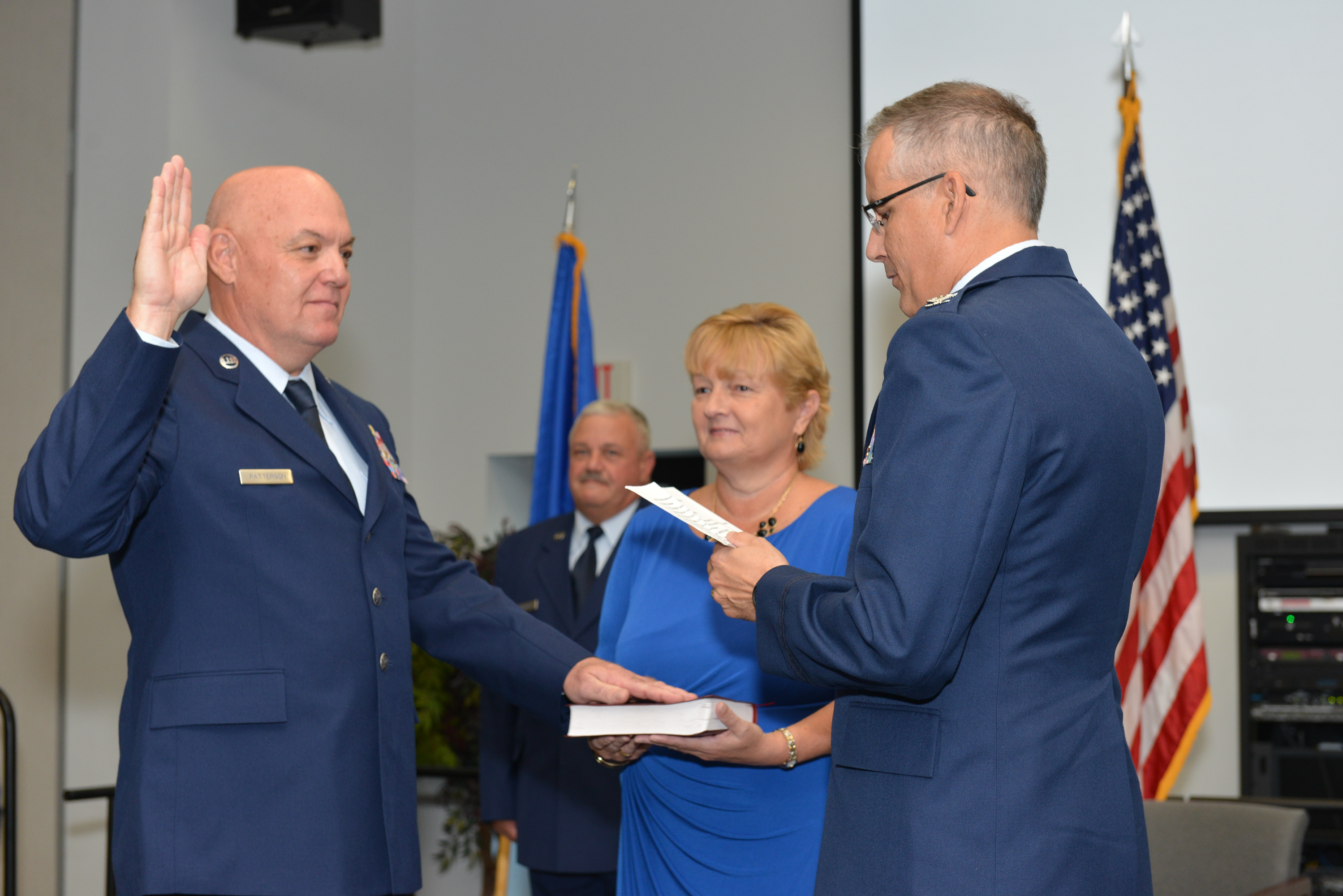 CMSgt. Roy Patterson assumes duty as 165AW Command Chief > 165th ...