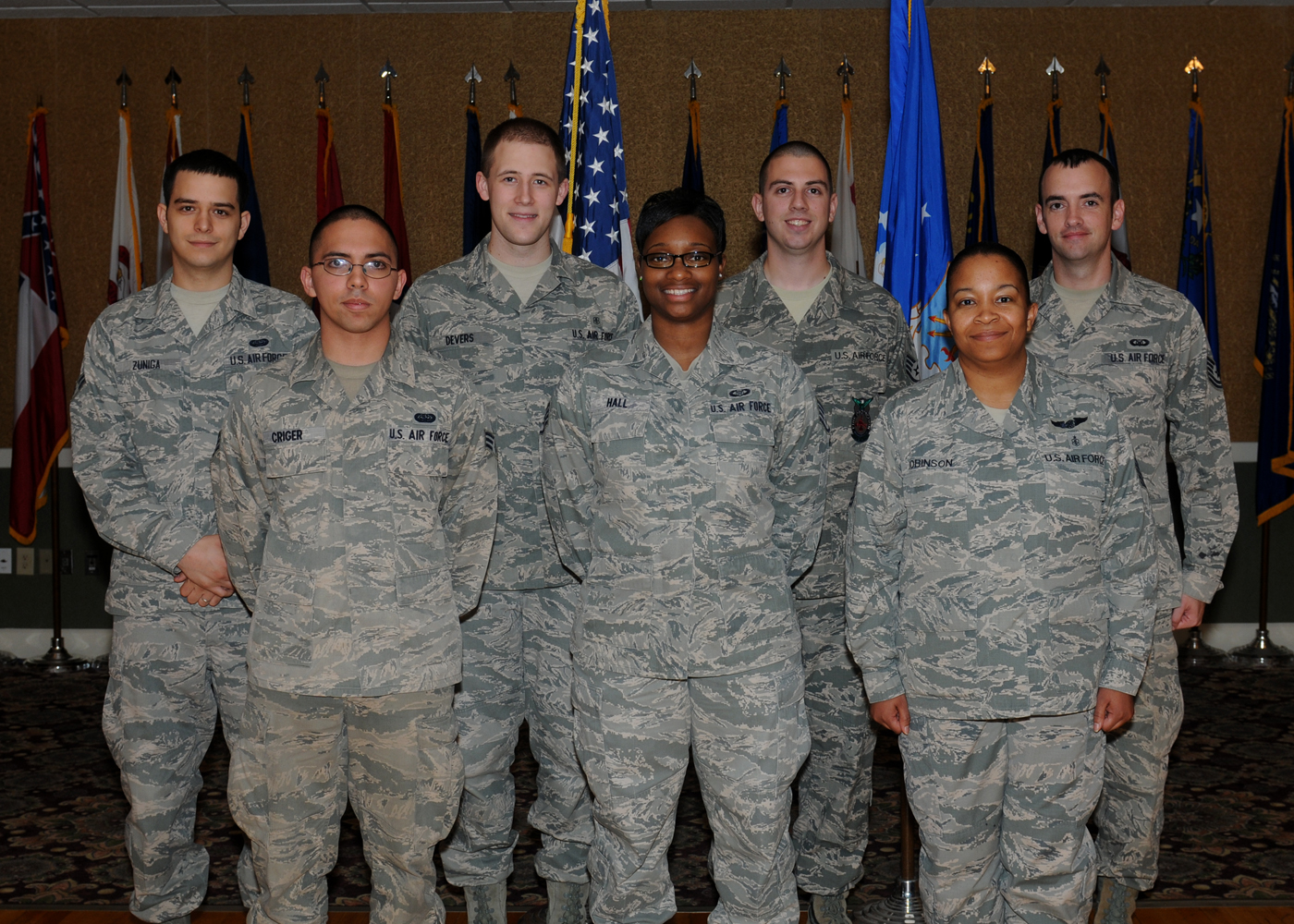 Seven enlisted Airmen promoted at ceremony > Columbus Air Force Base ...