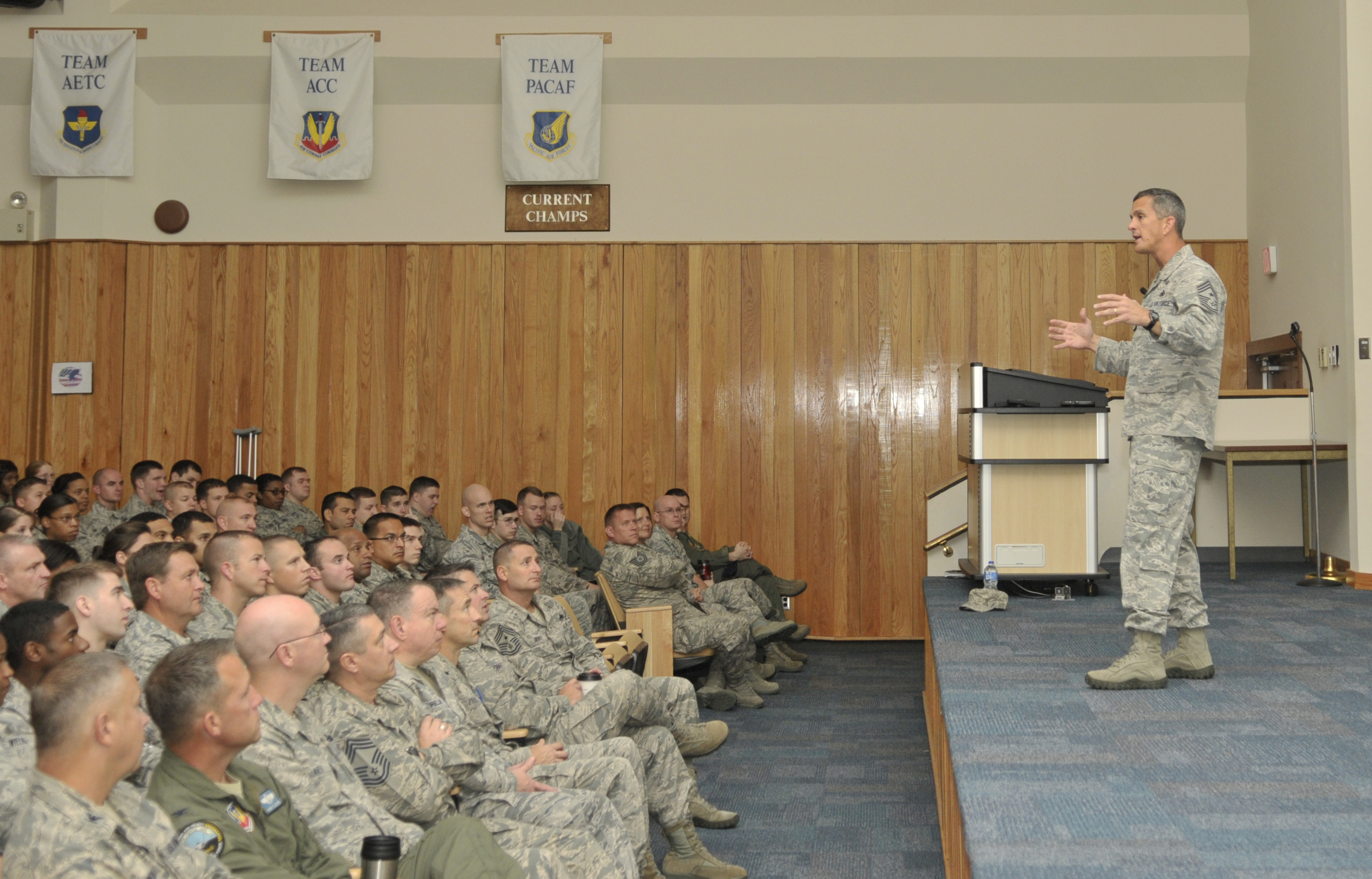 ACC Command Chief underlines readiness during Tyndall visit > Tyndall ...
